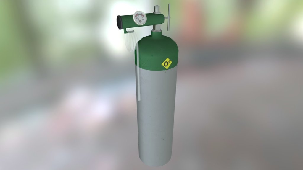 Oxygen Tank - 3D model by Rob Kenny (@DeadlyKenny) [218e4d4] - Sketchfab
