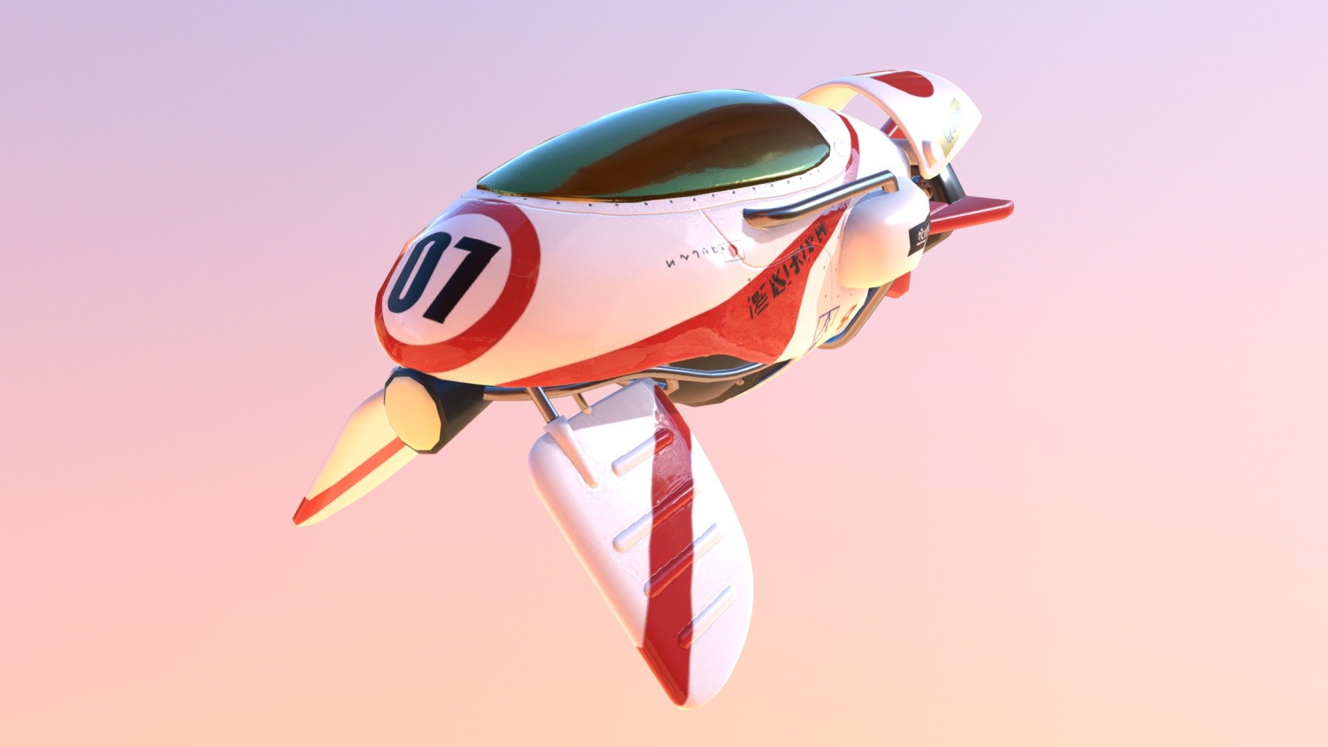 Japan Racer (Art Station Challenge) - 3D model by edhjordan [218e82a ...