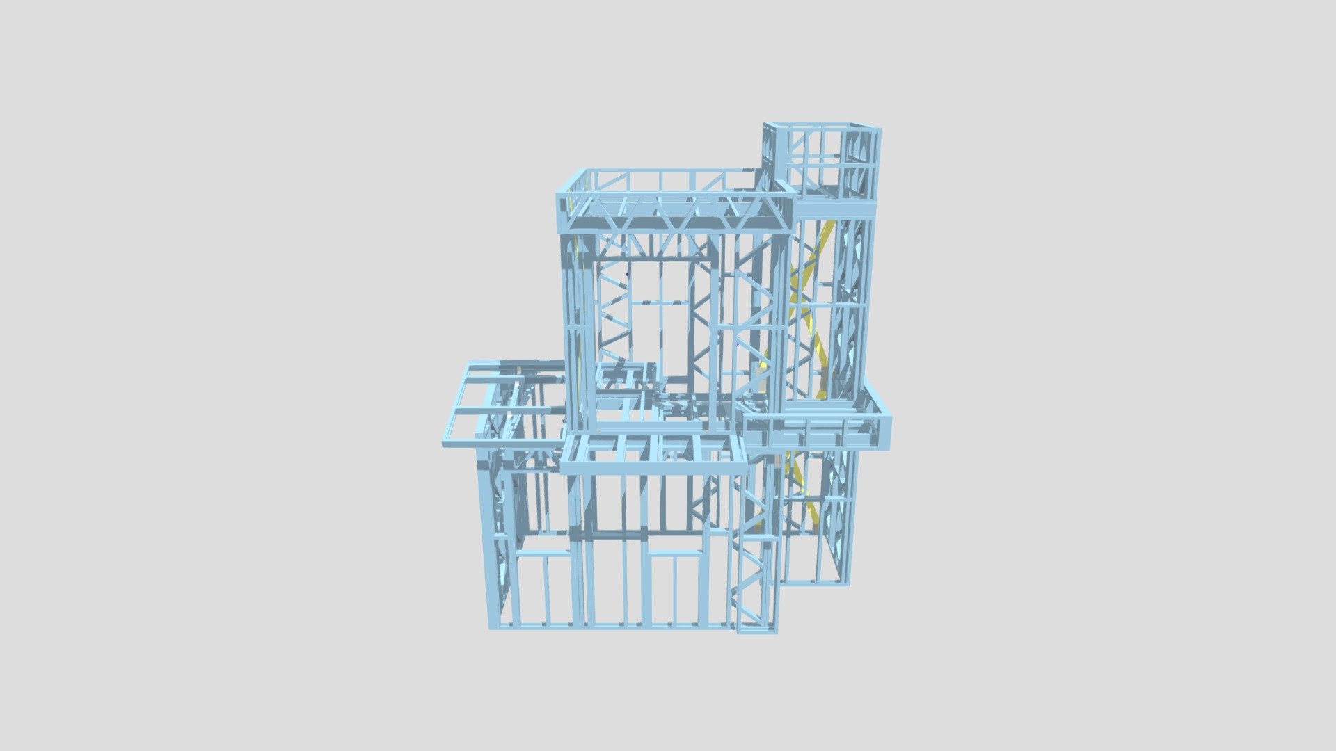 FRAMING-STEEL - 3D model by Willian.Ferreira [219273e] - Sketchfab