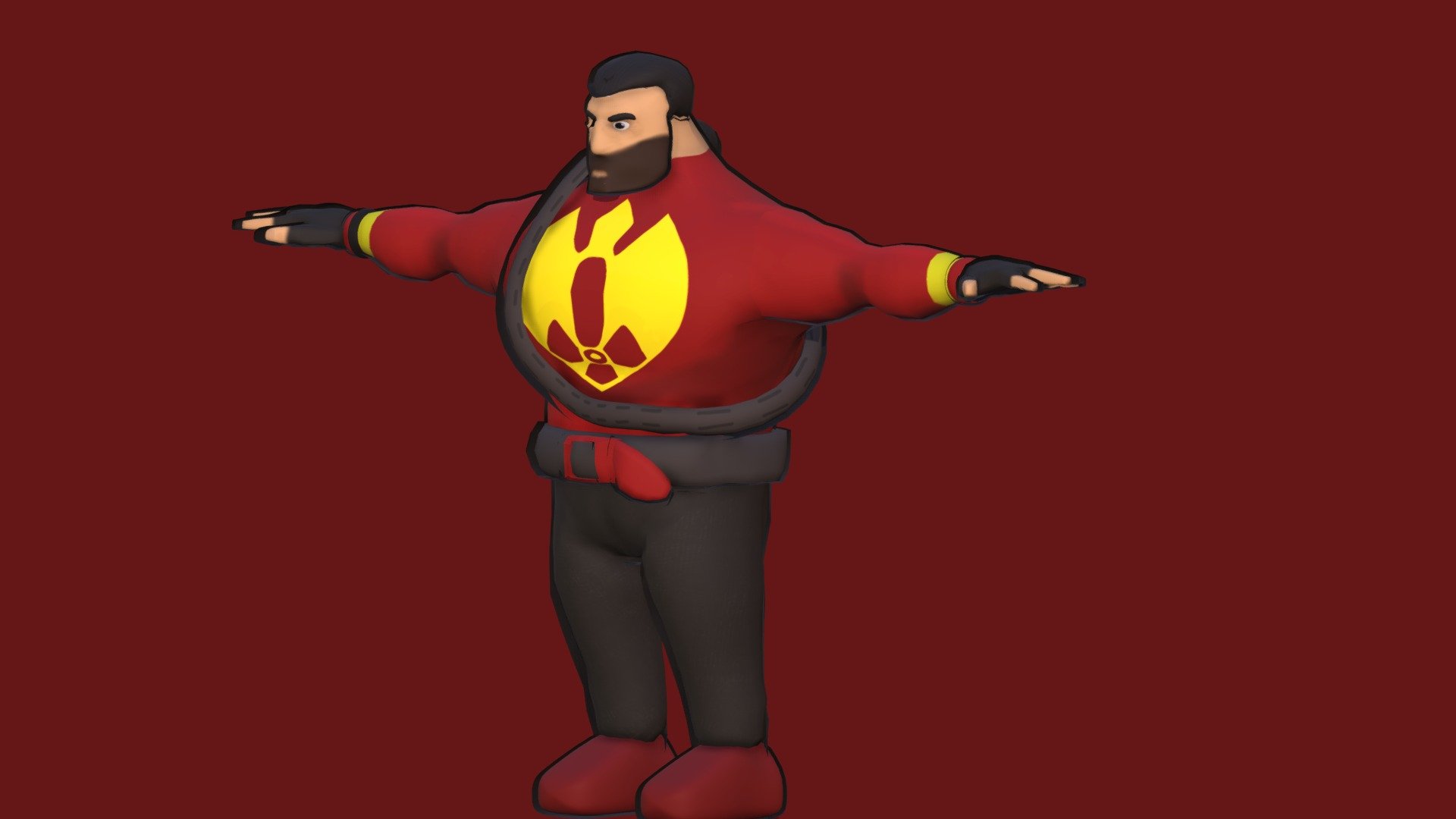 Muscle Man - Download Free 3D model by Samy Belaloui (@Purzy) [2193a83 ...