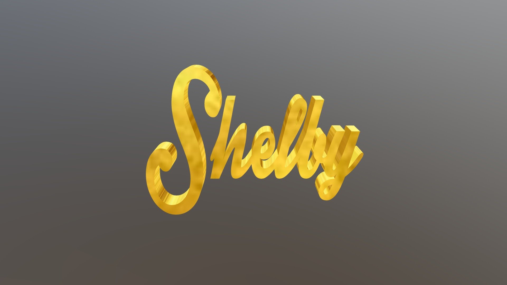 Shelby Font 3 - 3D model by Capture It In 3D (@CaptureMeIn3D) [2195175 ...