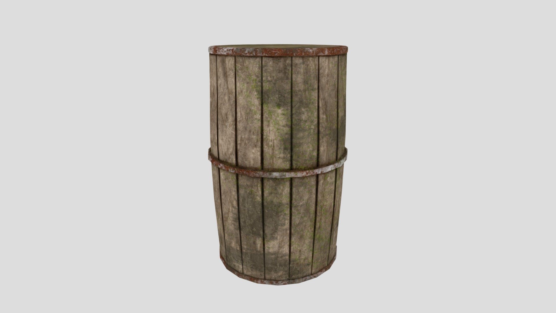 LowPoly_Barrel - 3D model by Marcus_Messina [2195465] - Sketchfab