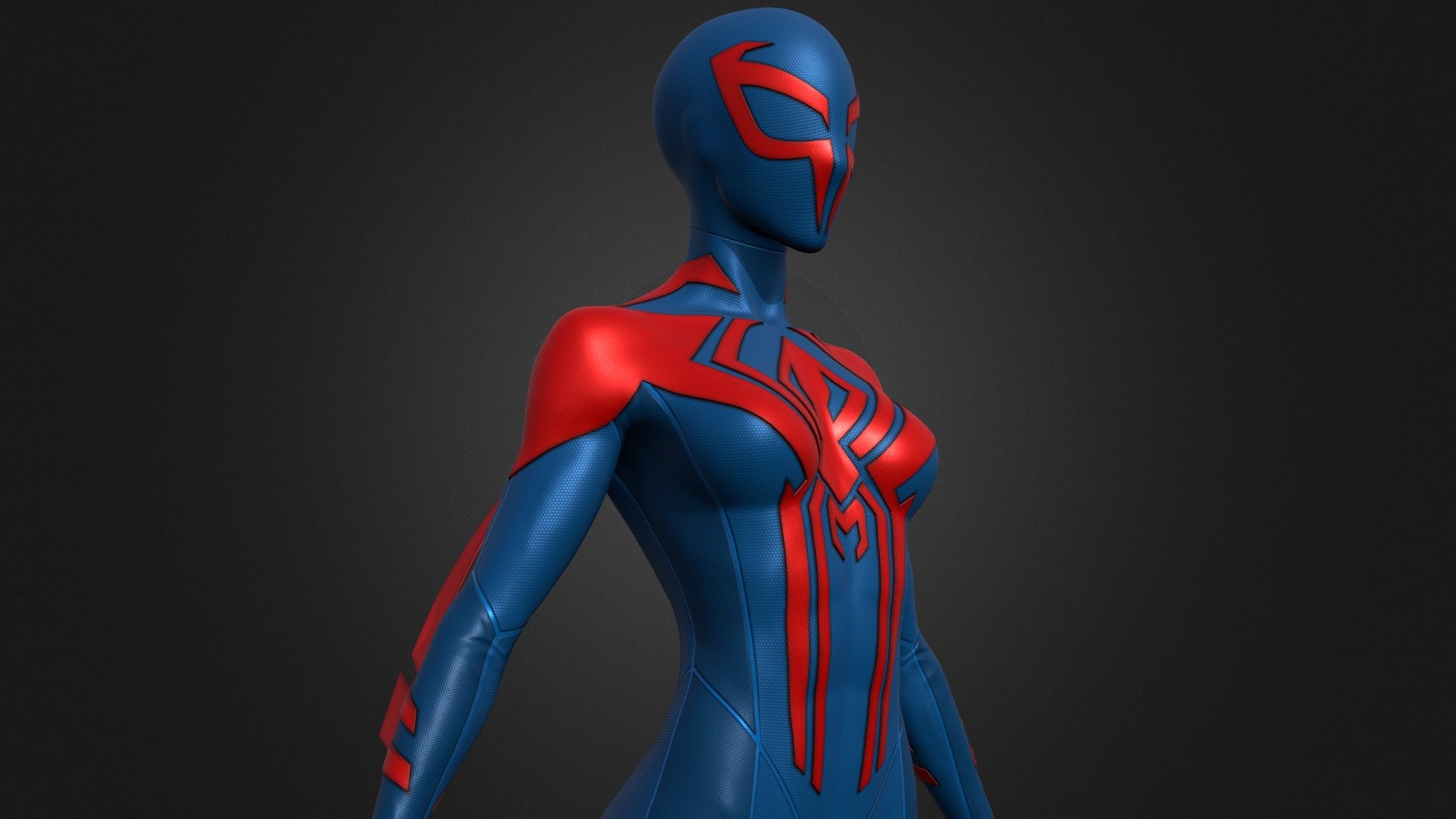 SPIDER-WOMAN 2099 - Buy Royalty Free 3D model by AFSHAN ALI (@Aliflex ...