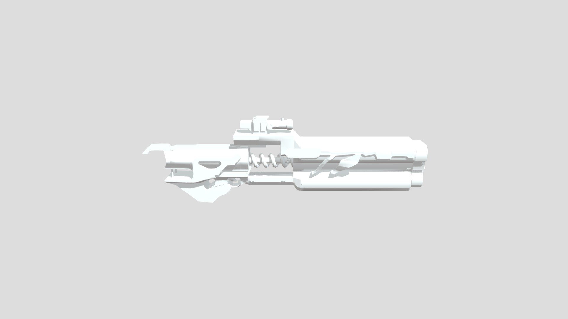 Sci-fic Gun - 3D model by its_popuji [21973c5] - Sketchfab