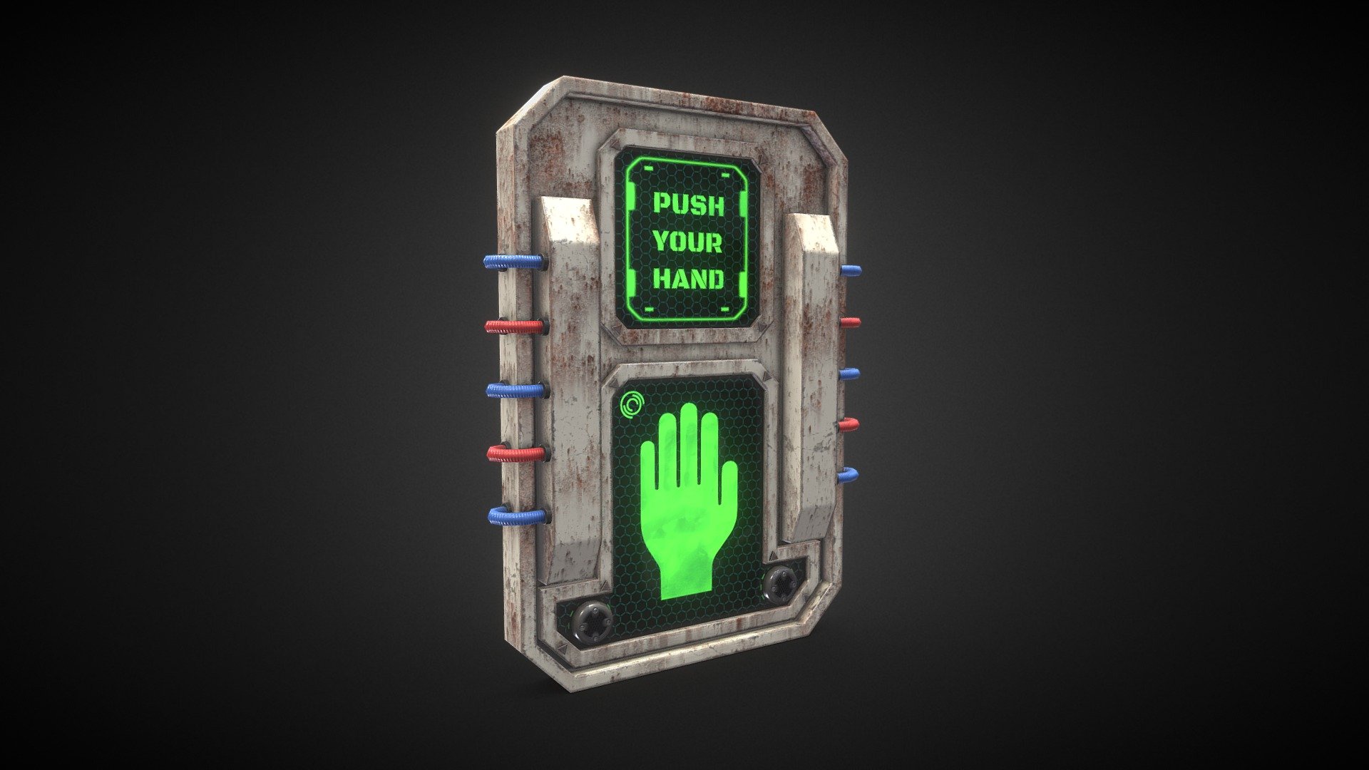 Hand Lock - 3D model by knockcg [2199760] - Sketchfab