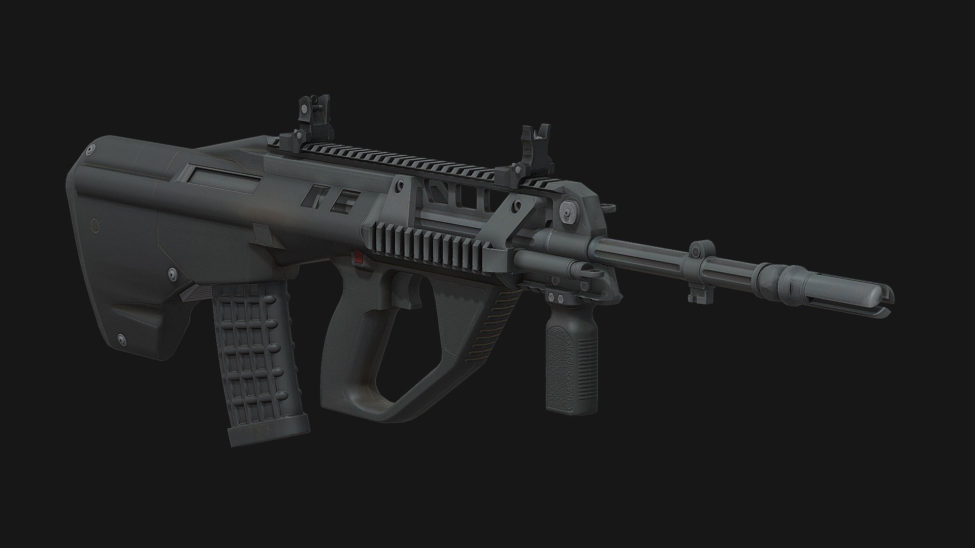 Steyr Aug - 3D model by momsboxtv [219a0fa] - Sketchfab