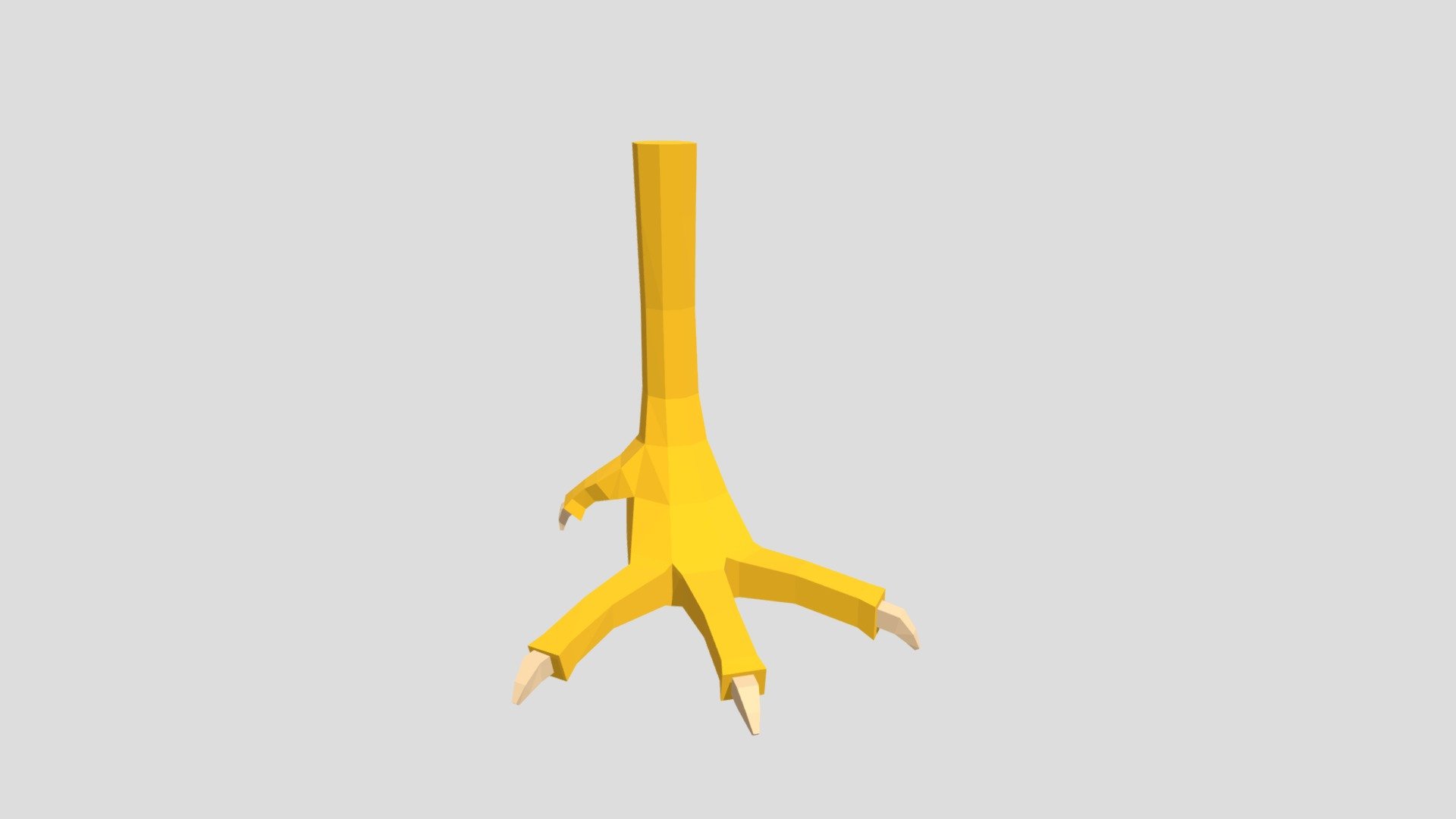 Chicken foot from Poly by Google - Download Free 3D model by IronEqual ...
