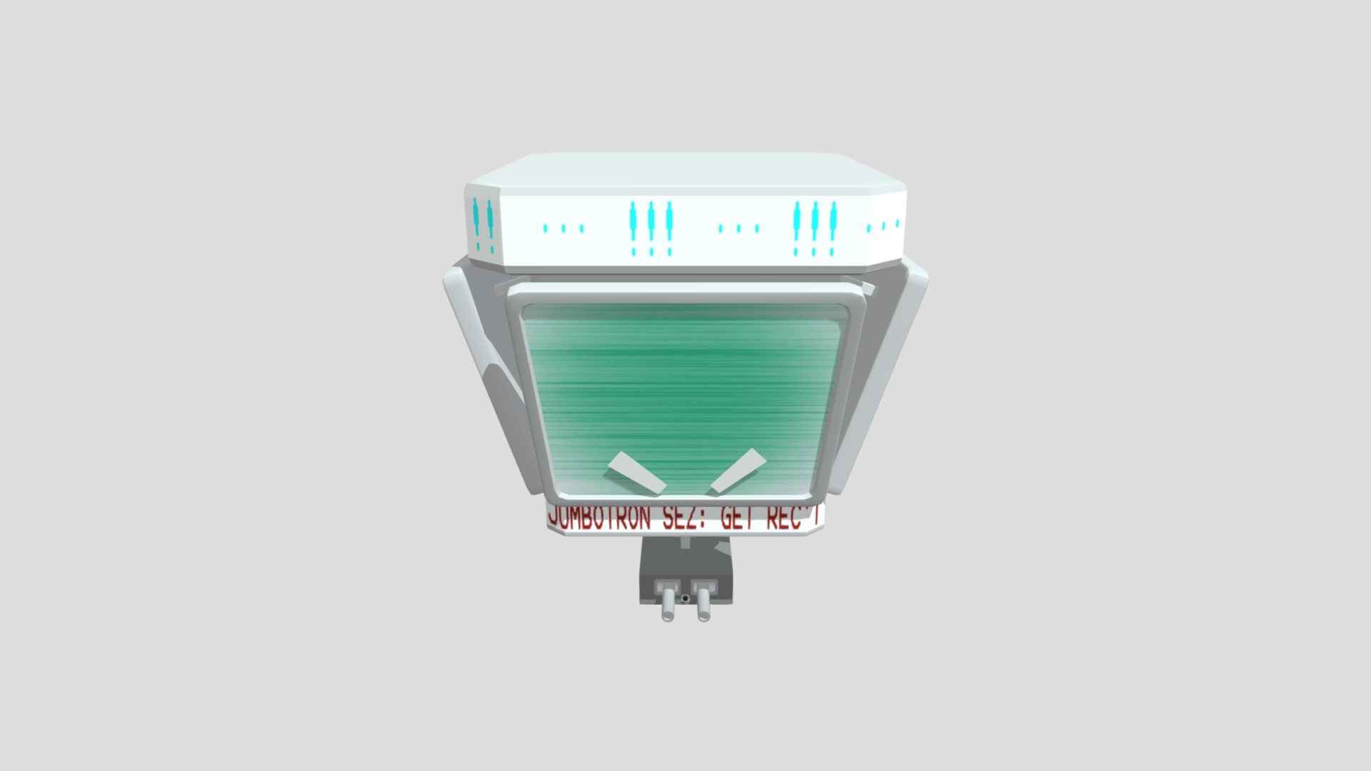 Rec room Jumbotron inverted color - Download Free 3D model by Romeo ...