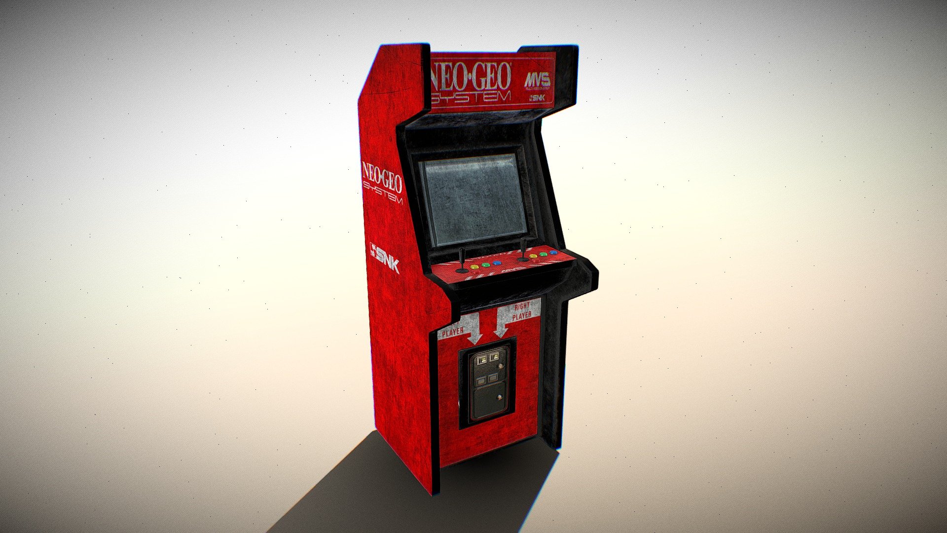 NEO GEO MVS - 3D model by gregorymora [219ad3f] - Sketchfab
