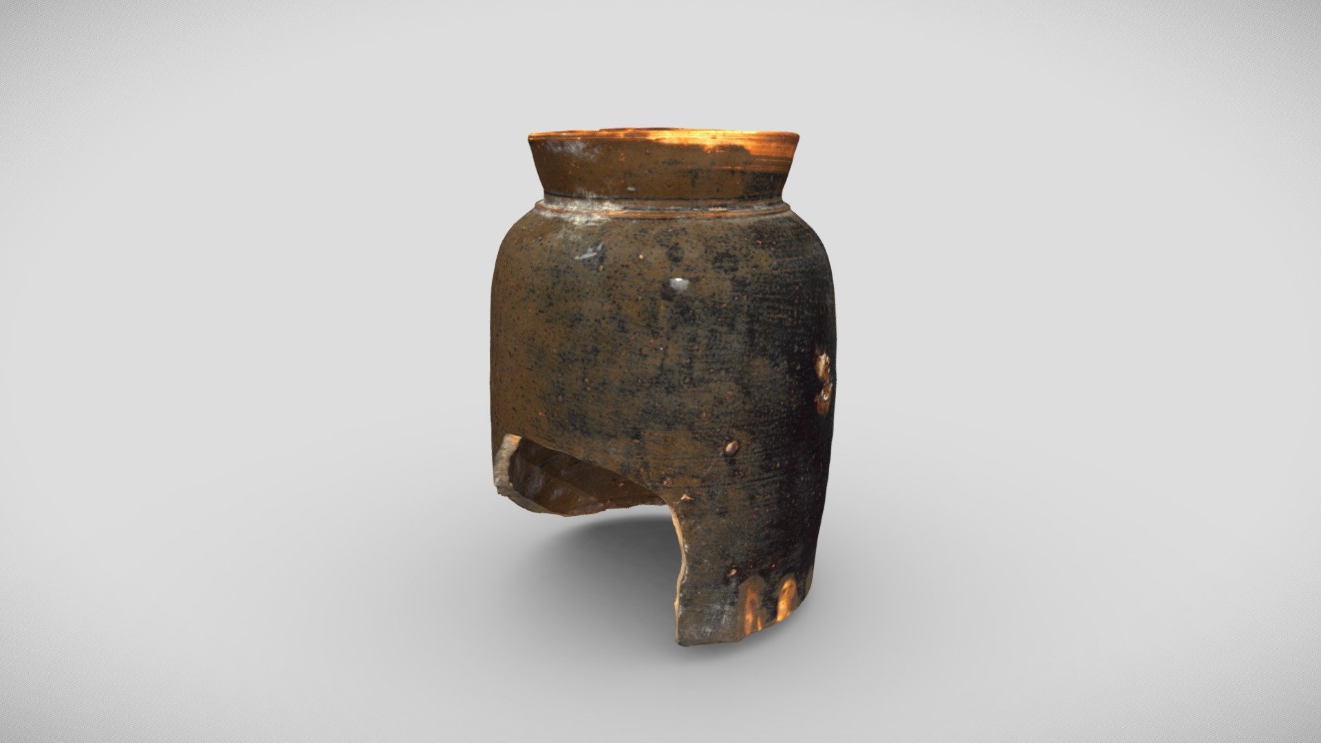 Edgefield Pottery Collection 203 - Download Free 3D model by SCDNR-HTP ...