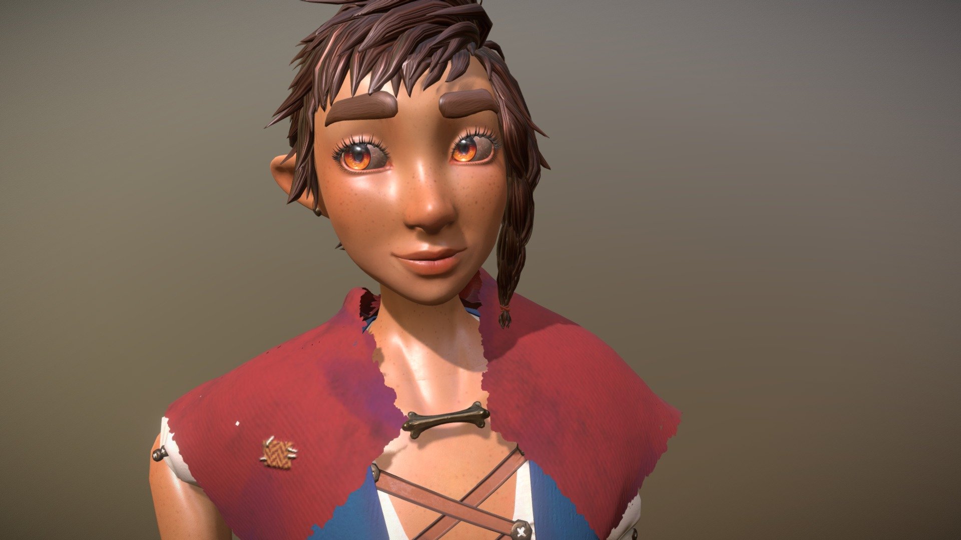 Fenri - 3D model by Maren E. (@papriqua) [219ce32] - Sketchfab
