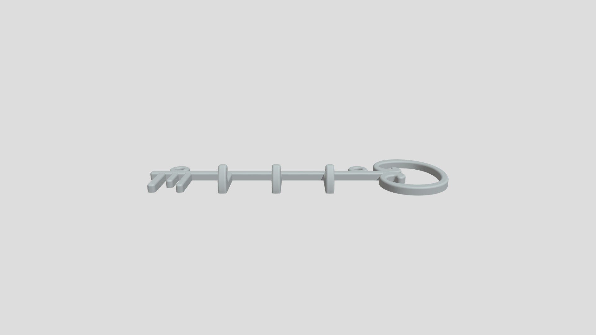 3D Print A Key To Hold Your Keys Buy Royalty Free 3D Model By Delia 