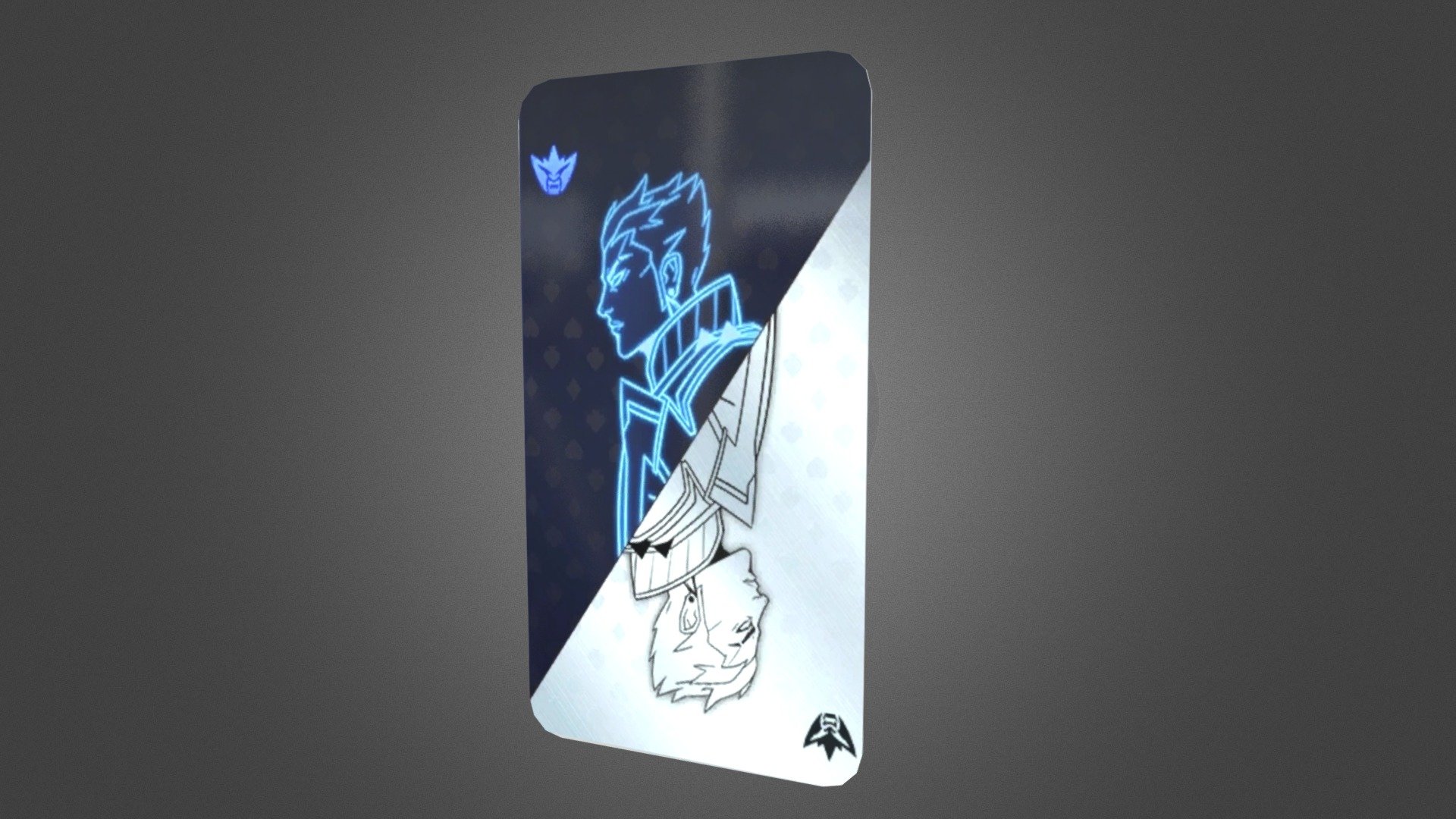 Yoru Metal Team Ace Card - 3D model by Alisha (@AlishaBegum) [219d469 ...