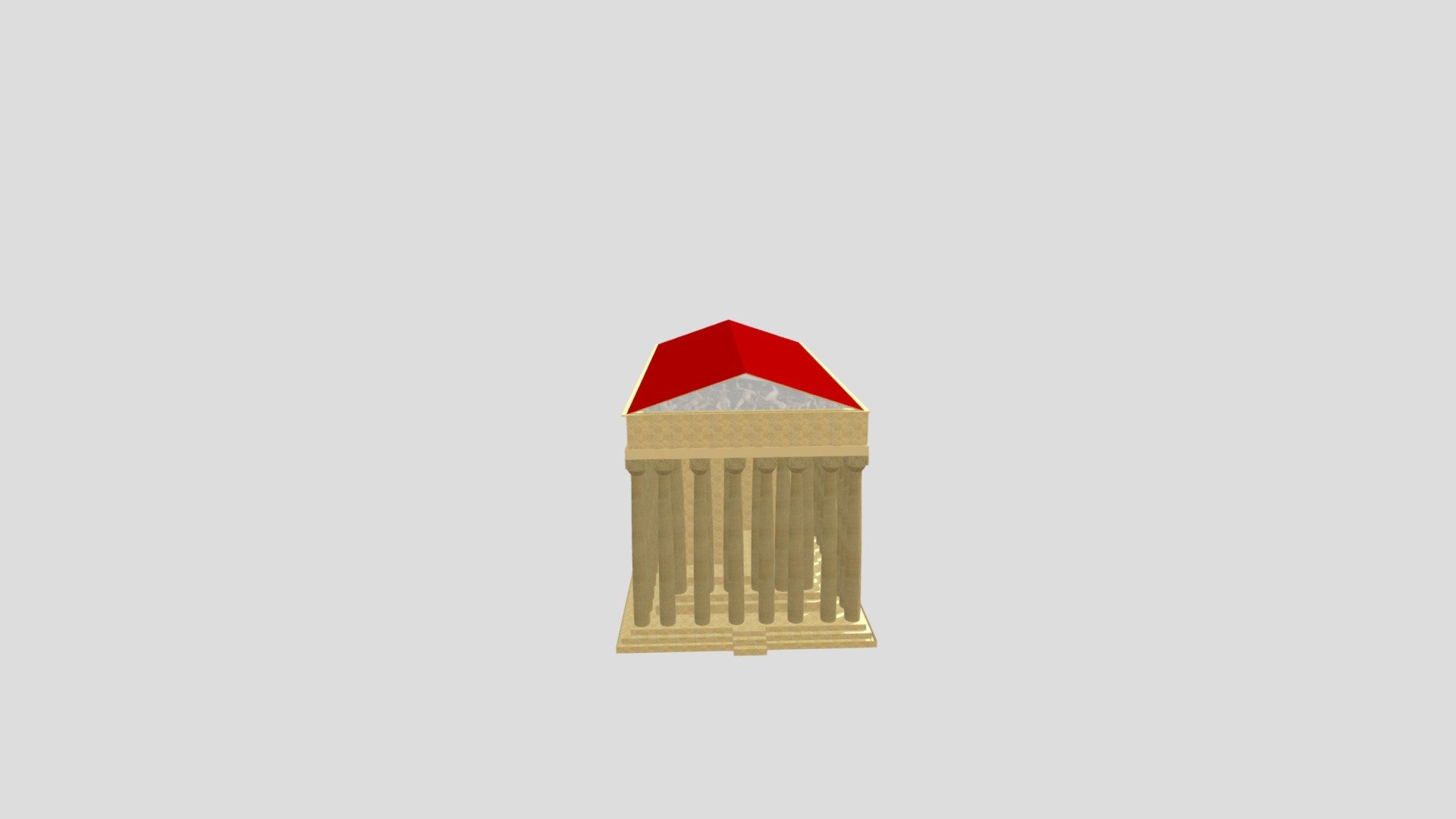 Parthenon Temple - Download Free 3D model by PanagiotaGalli [219da8f ...