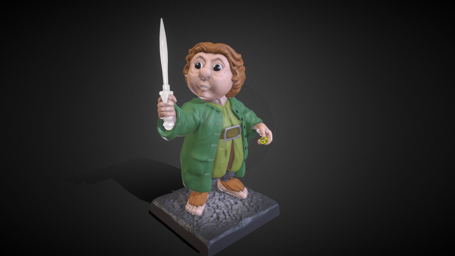 Bilbo and Sting - 3D model by Thomas.Day [219ed0c] - Sketchfab