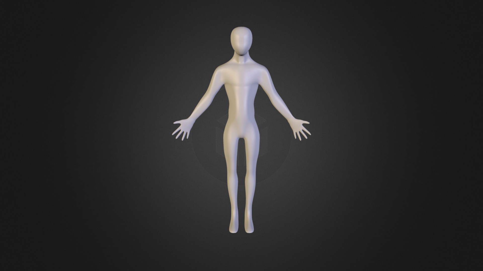 Basic Body Mesh - 3D model by sashankg [219f79a] - Sketchfab