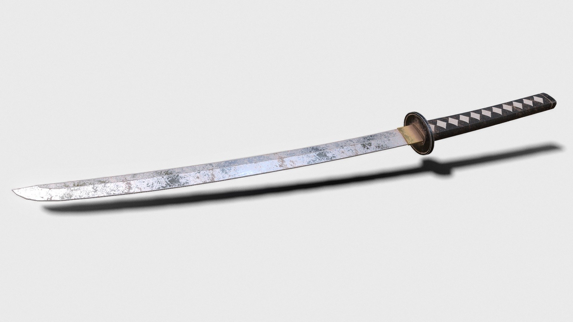 Katana - Download Free 3D model by Elliott_Lowes [21a0858] - Sketchfab
