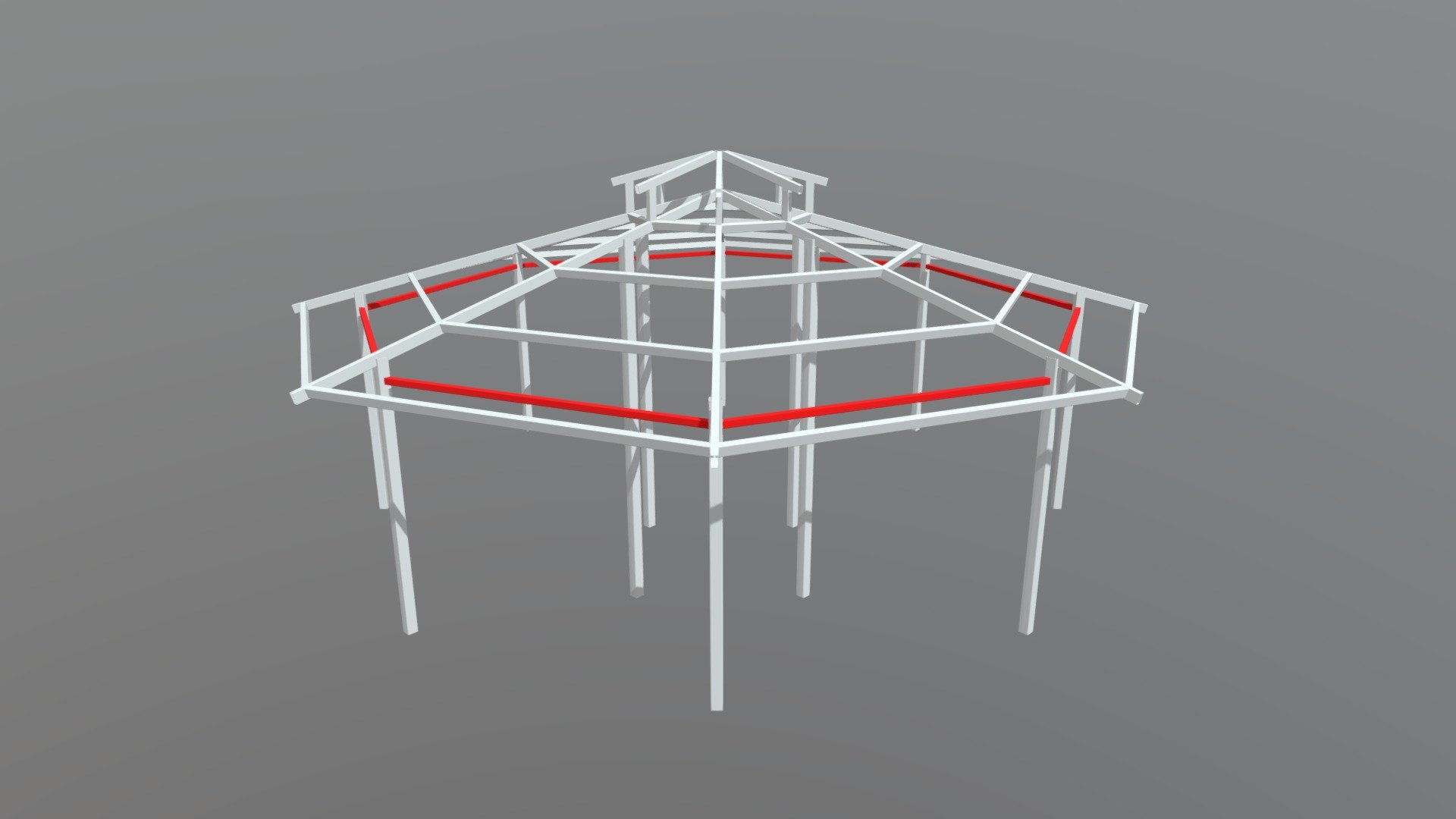 Pavillion_3d - Download Free 3D model by Friedrich Bader (@fbader ...