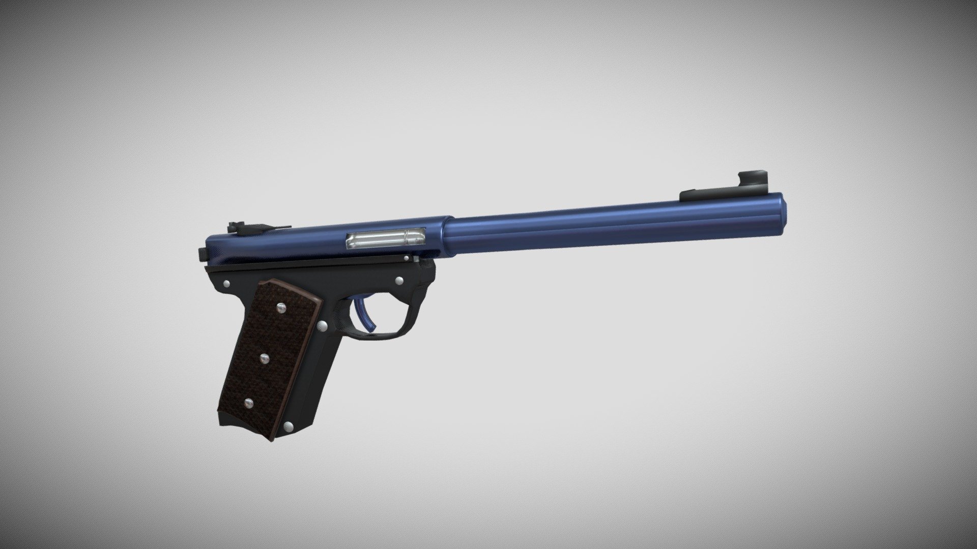 Ruger 22/45 - 3D model by Barneh_Modelling [21a3212] - Sketchfab
