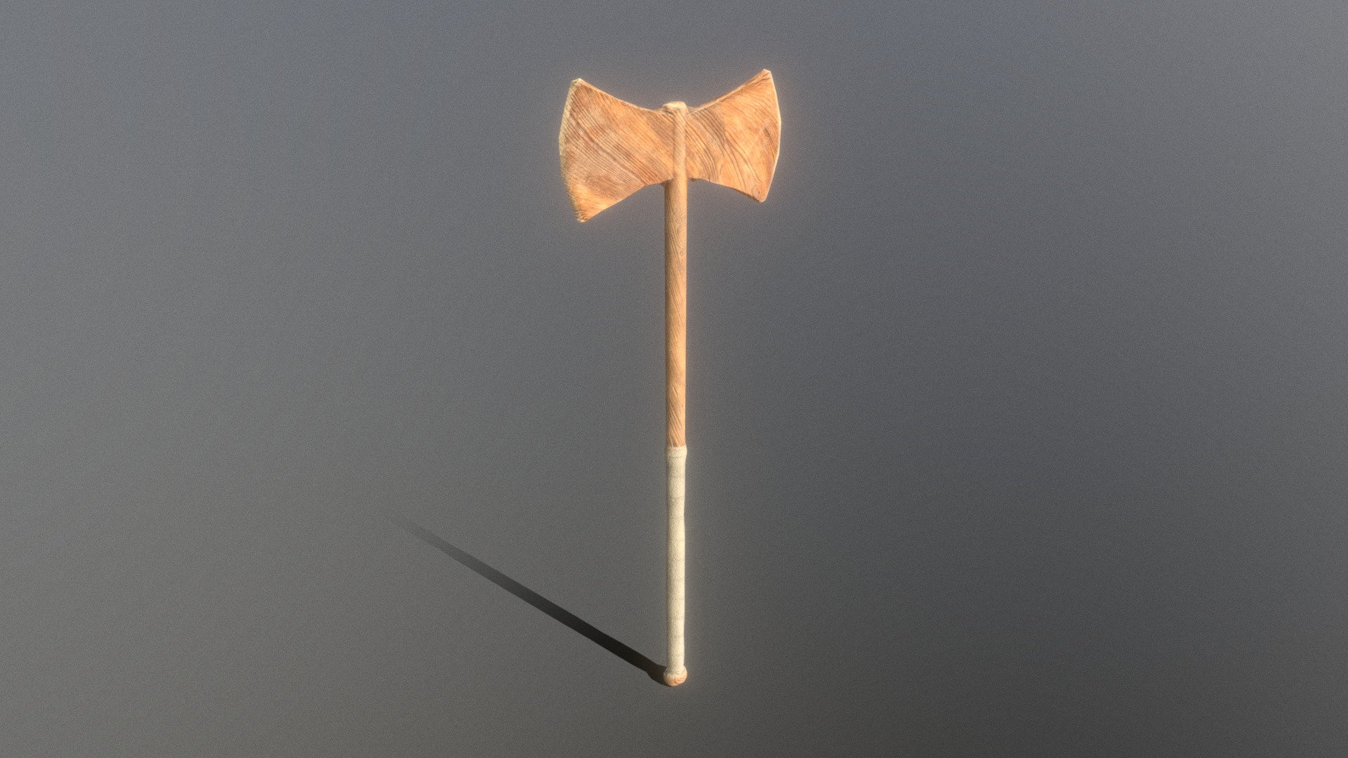 Wooden Training Axe - 3D model by photog (@photoh) [21a33a1] - Sketchfab