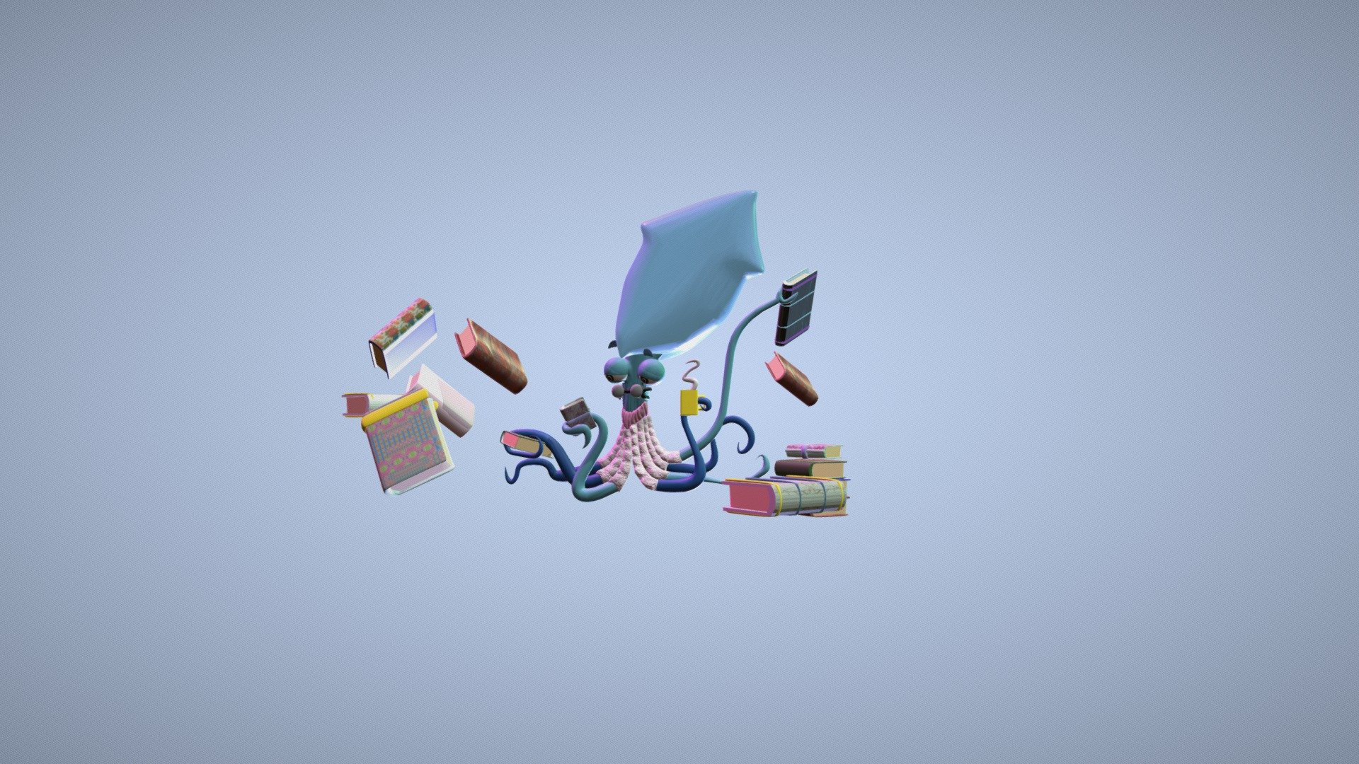 Chill Up Mr. Octopus! - 3D model by elzgen [21a3e90] - Sketchfab