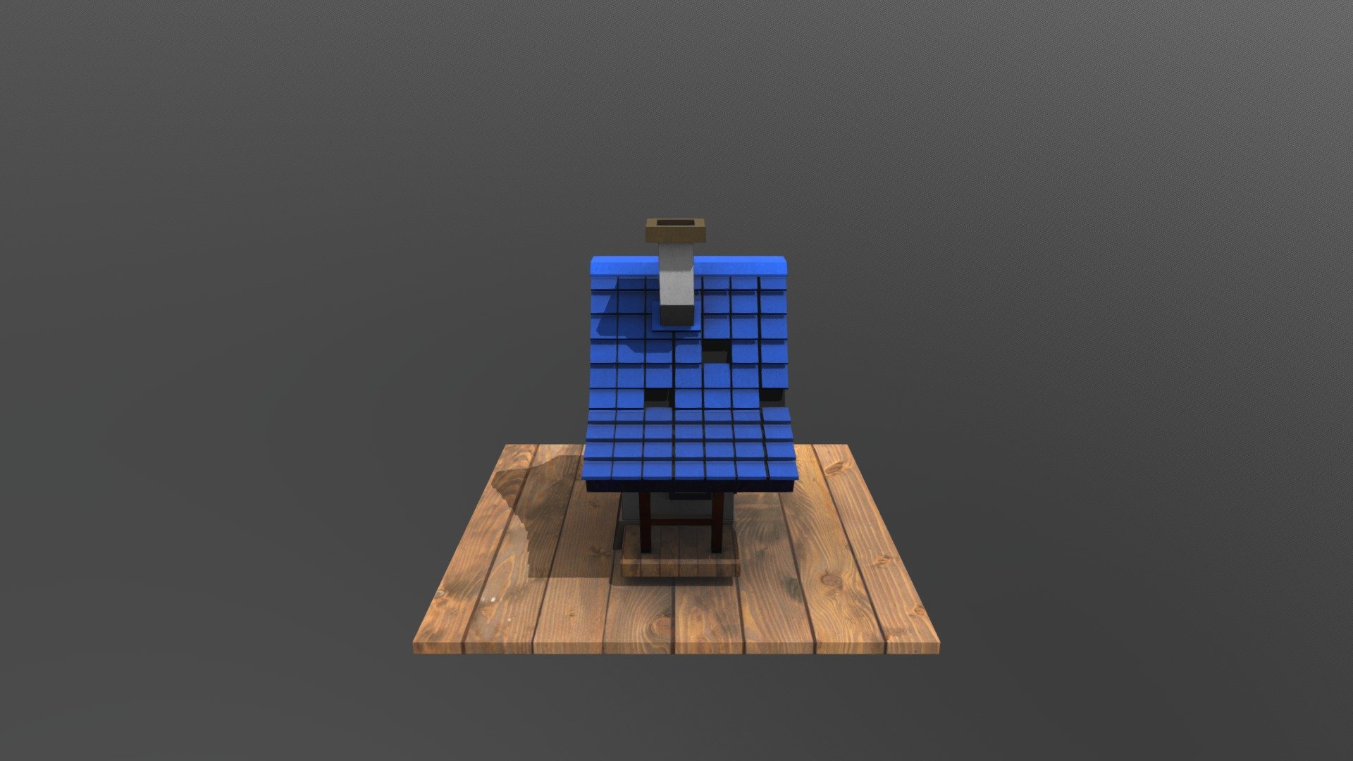 Casa Ambient Occlusion - 3D model by Ignacio (@IPLuque123) [21a4128 ...