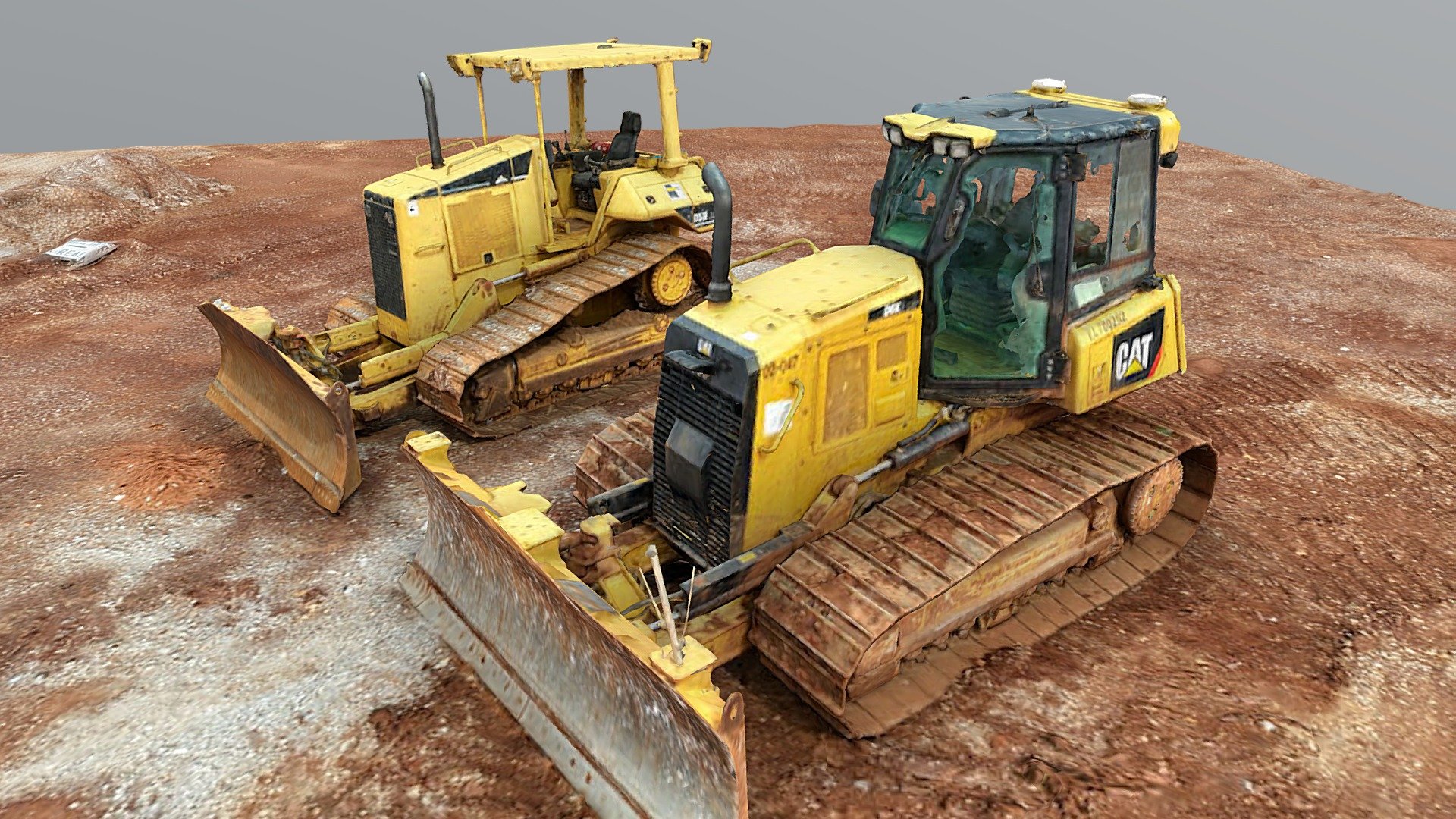 Double Dozer - Buy Royalty Free 3D model by johnnokomis [21a4c19 ...