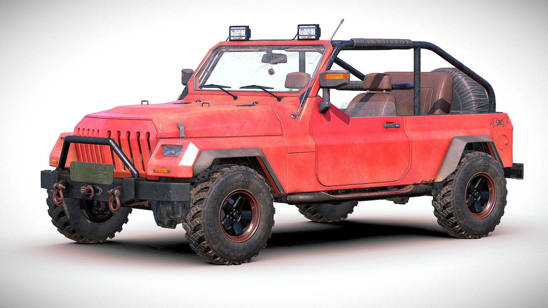 Generic 4x4 SUV - Buy Royalty Free 3D model by rfarencibia [21a5f21 ...