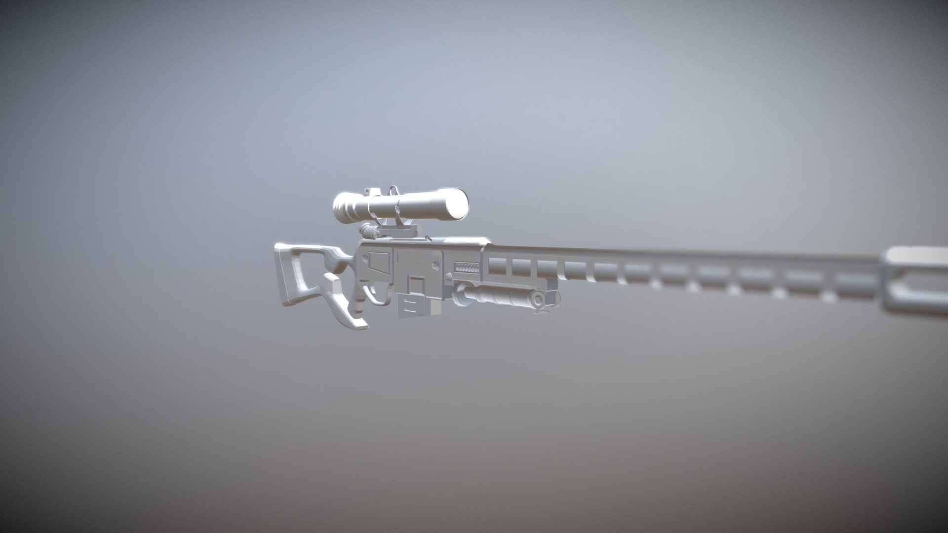 Sniper - 3D model by blodmaller [21a7a26] - Sketchfab