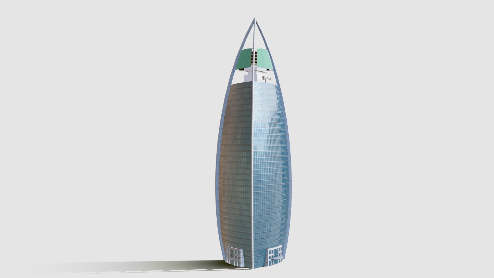 Waqod Tower - Qatar doha - Buy Royalty Free 3D model by 1Quad (@1.Quad ...