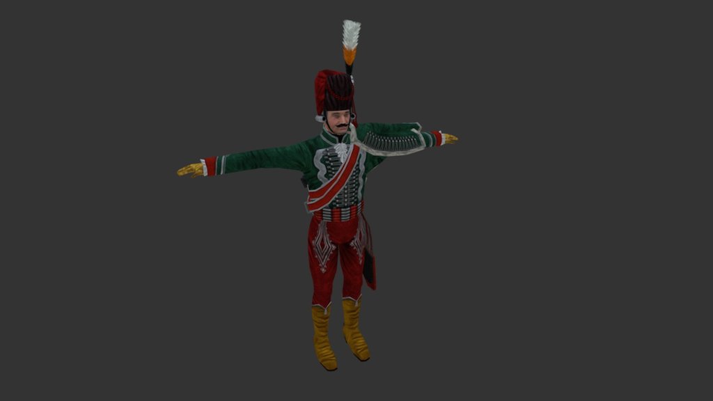 Leib Hussars - 3D model by IS_Oleg [21a9a98] - Sketchfab