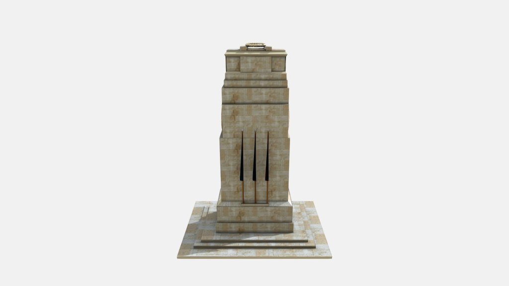 WW1 - Cenotaph - 3D model by Dan Birchinall (@dbirchinall) [21ab8db ...