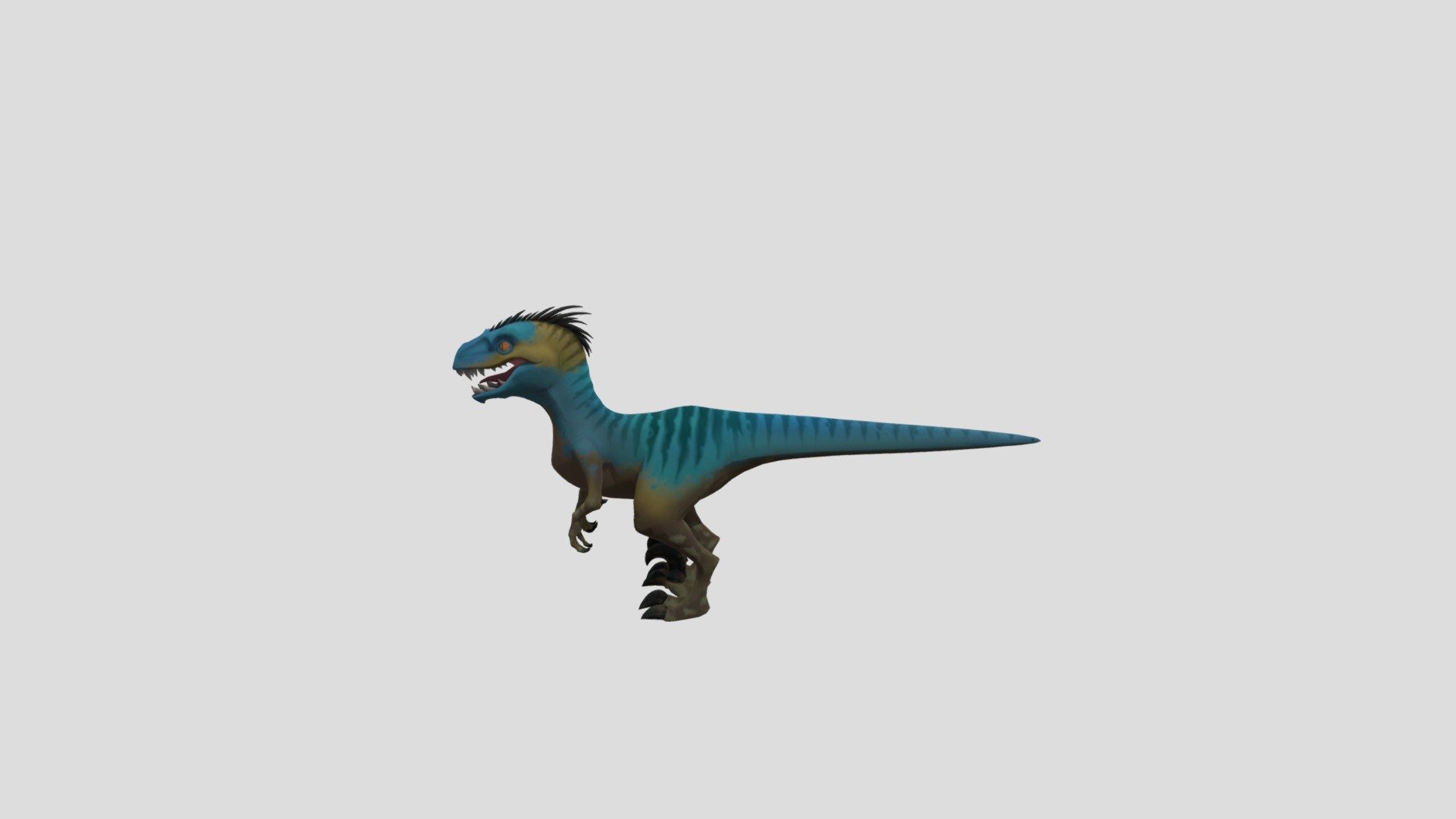 JUNGLE RAPTOR - Download Free 3D model by Cradle of the Cube (@Observer ...