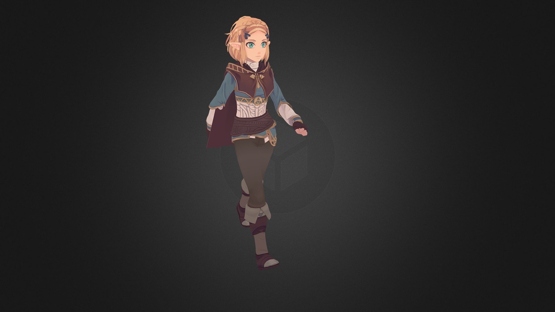 Zelda Animations - 3D model by DodosCollin [21abc11] - Sketchfab