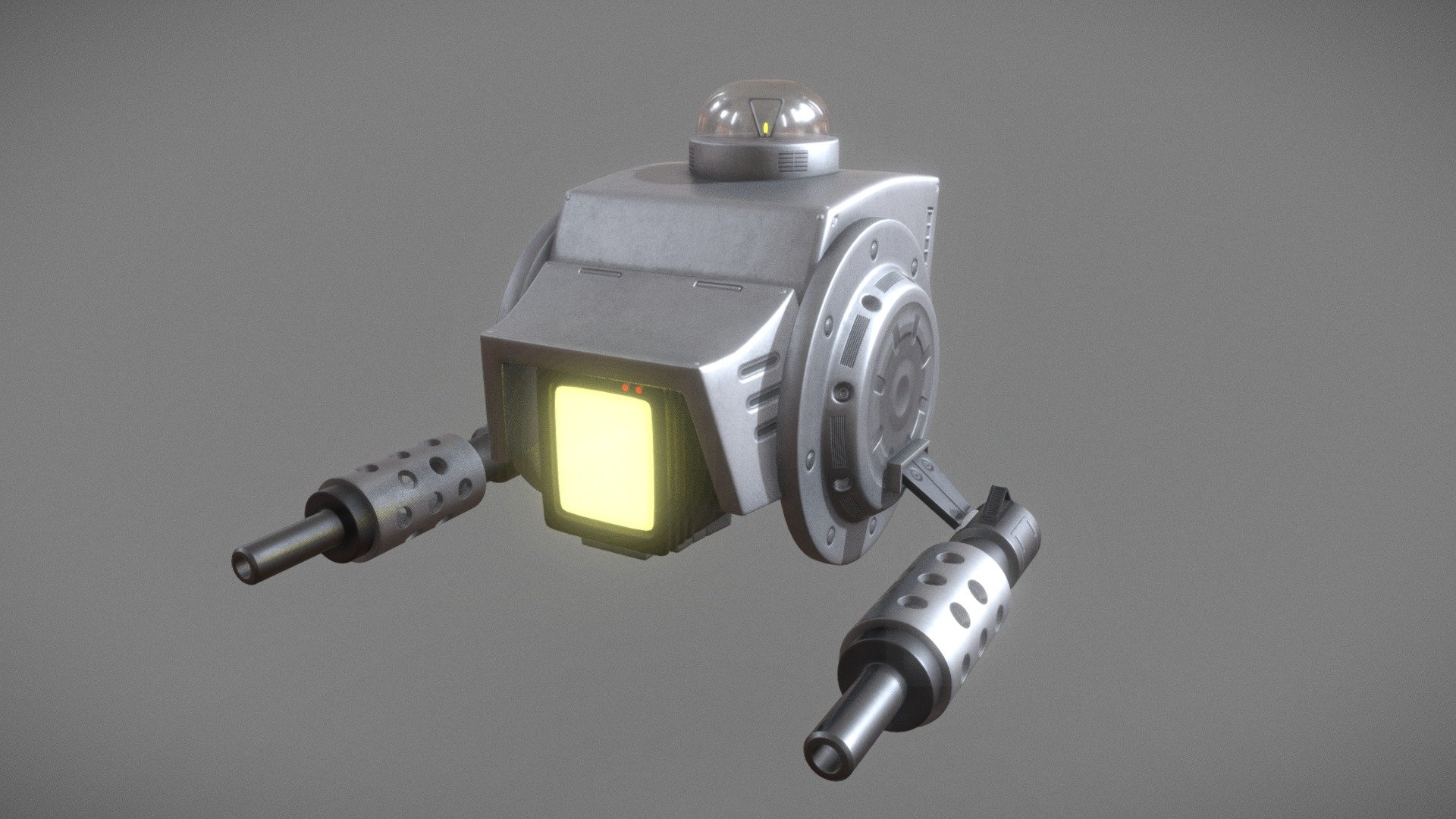 Droid_1 - Download Free 3D model by Zambur [21ac7cb] - Sketchfab