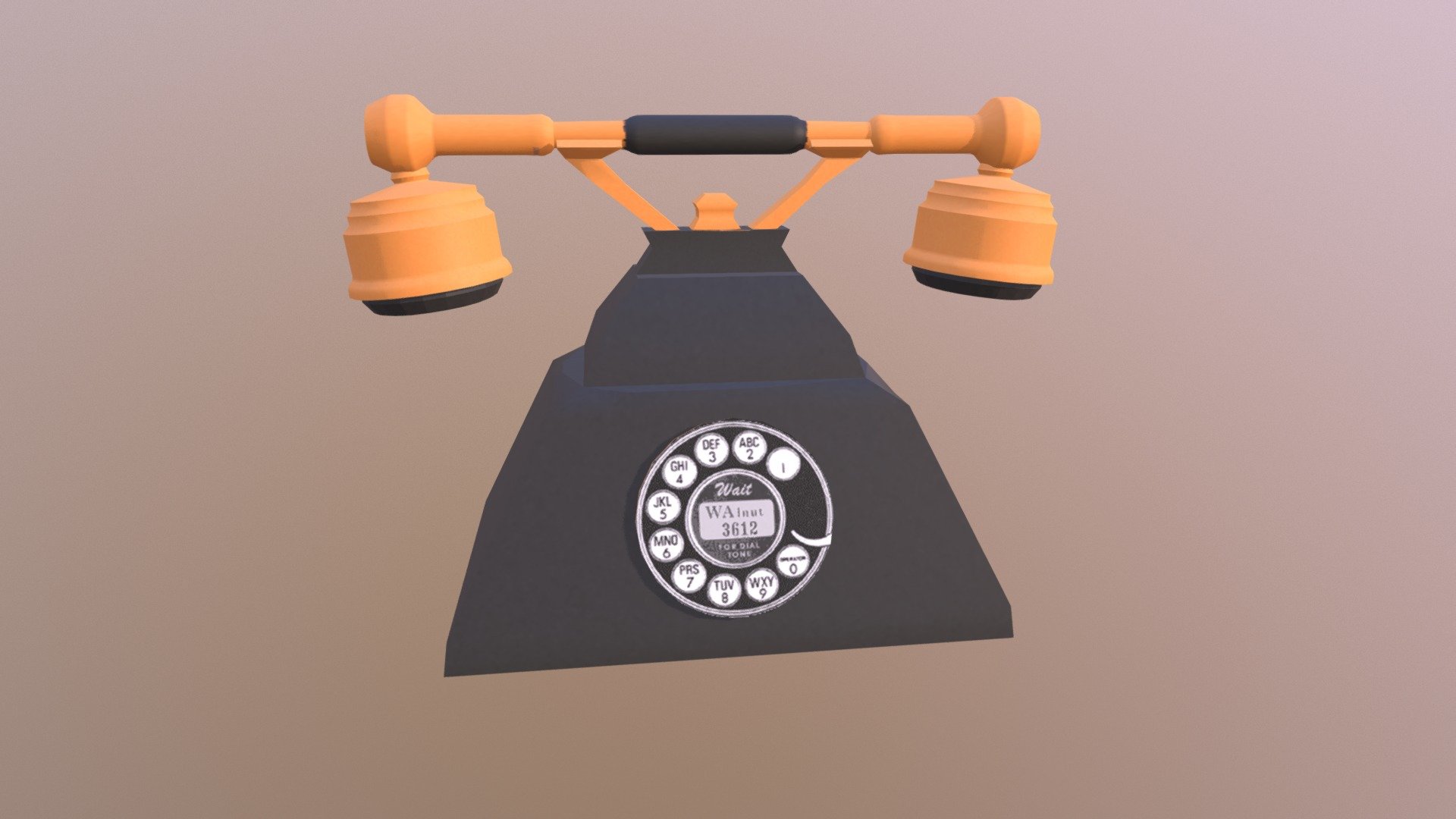 Tragicomical Telephone - 3D model by rissamay [21ae501] - Sketchfab