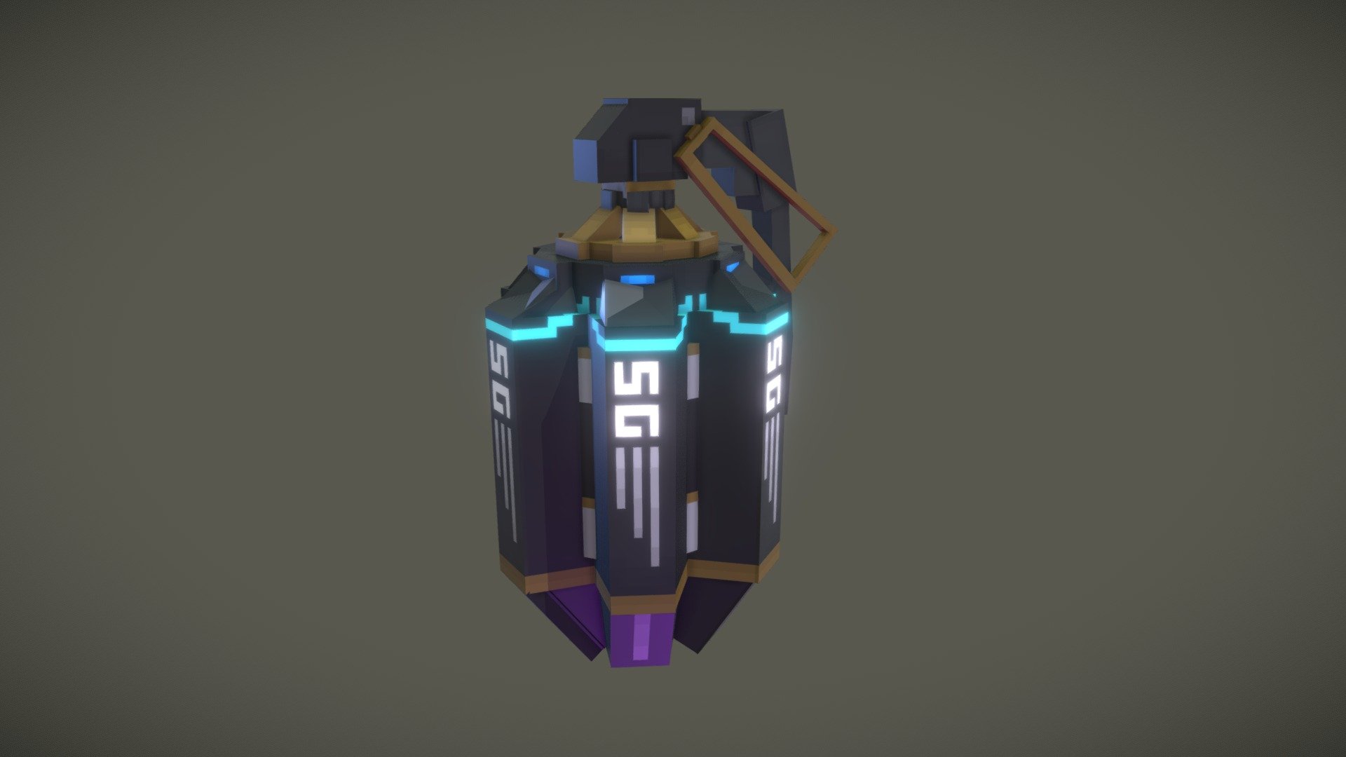 Chain grenade - 3D model by OneWitheOdds [21aee9c] - Sketchfab