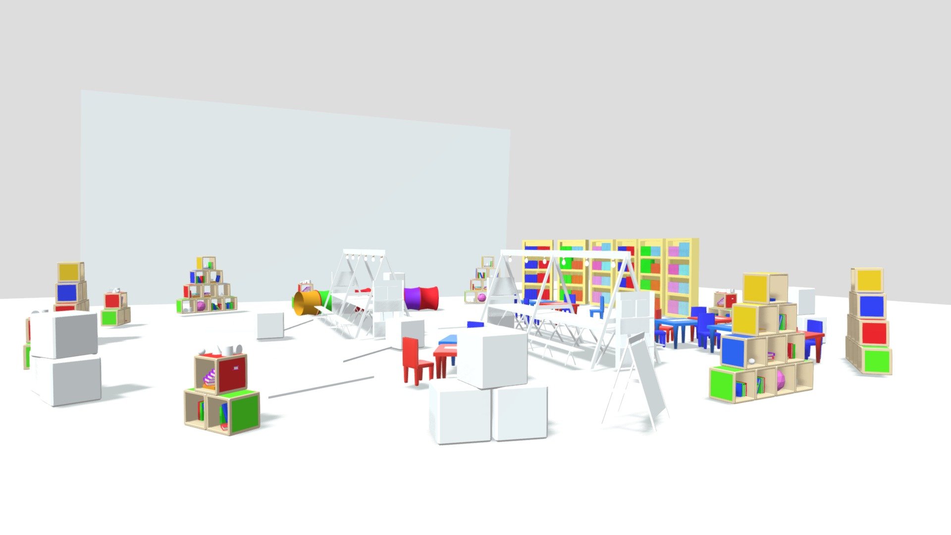 library - 3D model by Cosmar_one (@earscosmar) [21af44a] - Sketchfab