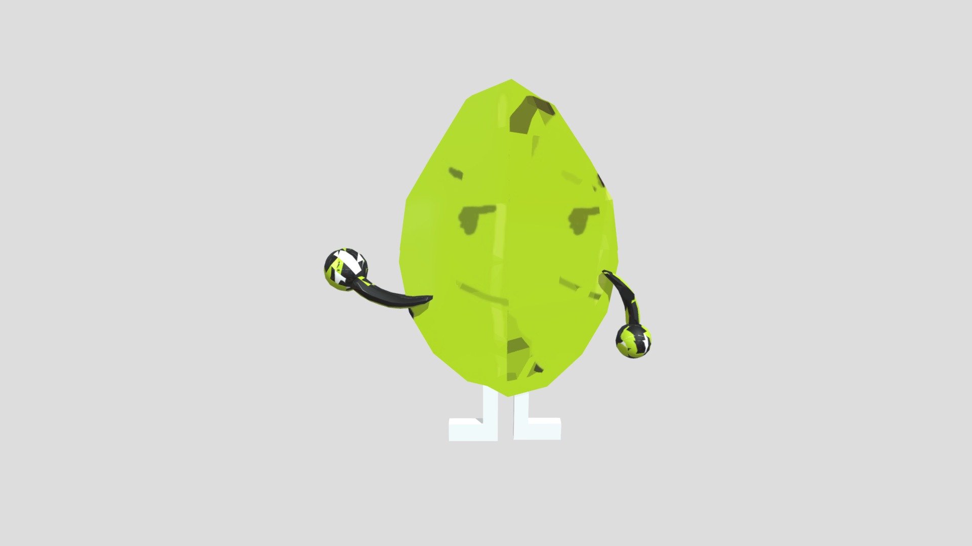 Object Oppose Leaf 3d Model By Stepdone [21af74a] Sketchfab