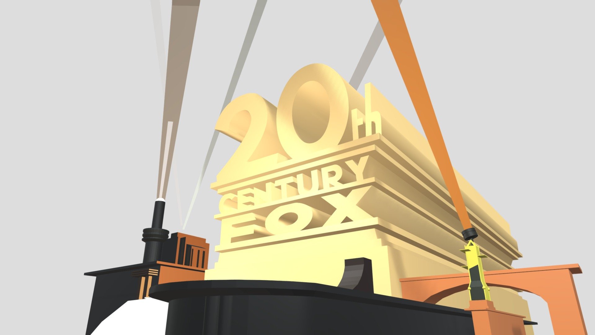 20th Century Fox 1935 logo Color Open Matte rema - Download Free 3D ...