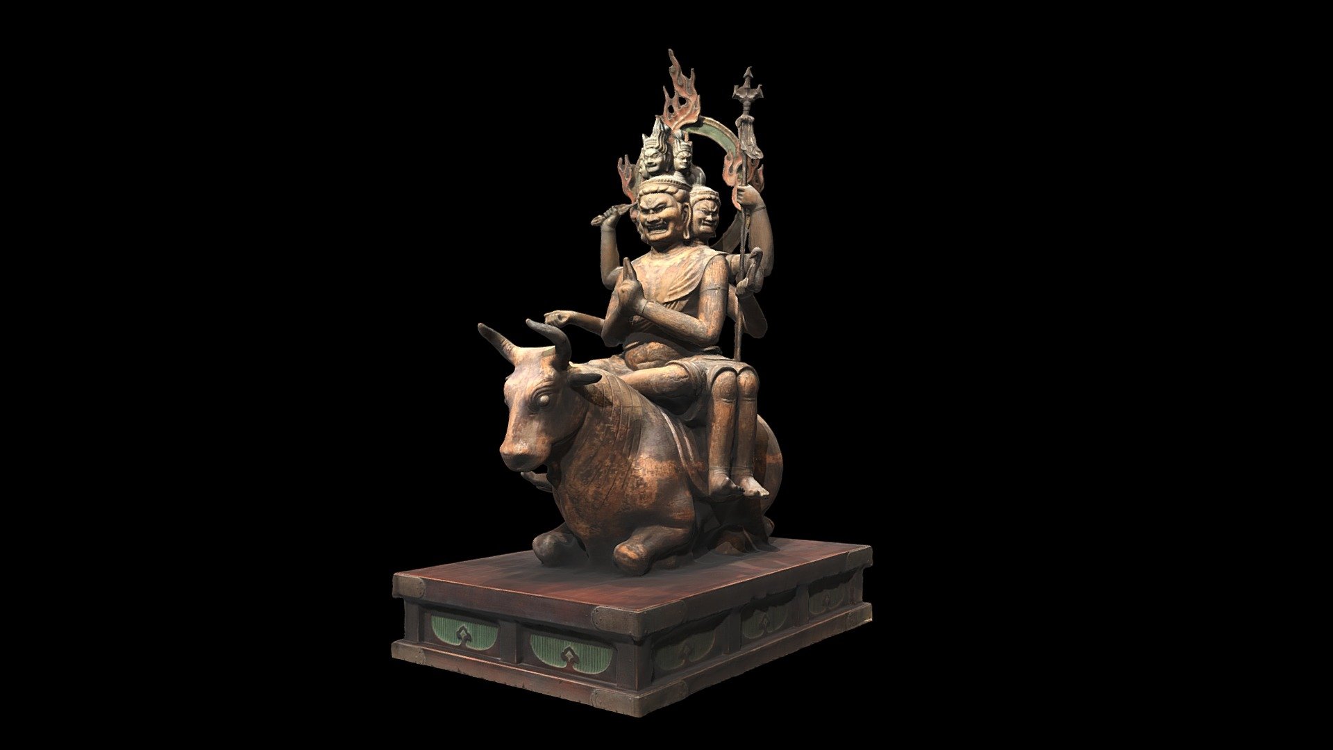 Seated Amida Buddha - 3D model by danderson4 [21b0e1b] - Sketchfab