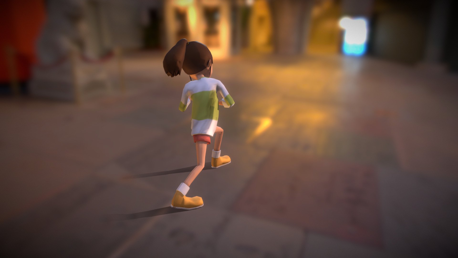 Chihiro Dodging Animation - 3D model by Bryan Teng (@lazybryan ...
