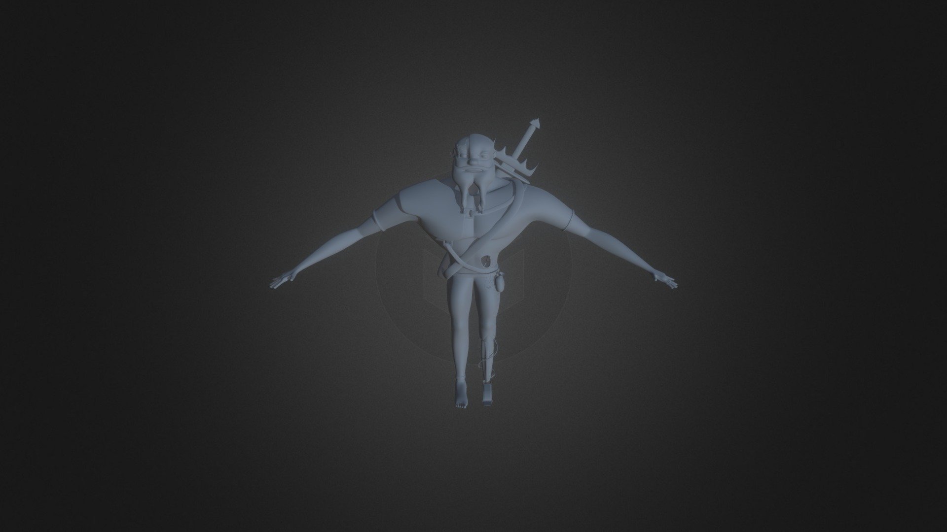 MYURA - A first character designed and modeled - 3D model by I.V ...