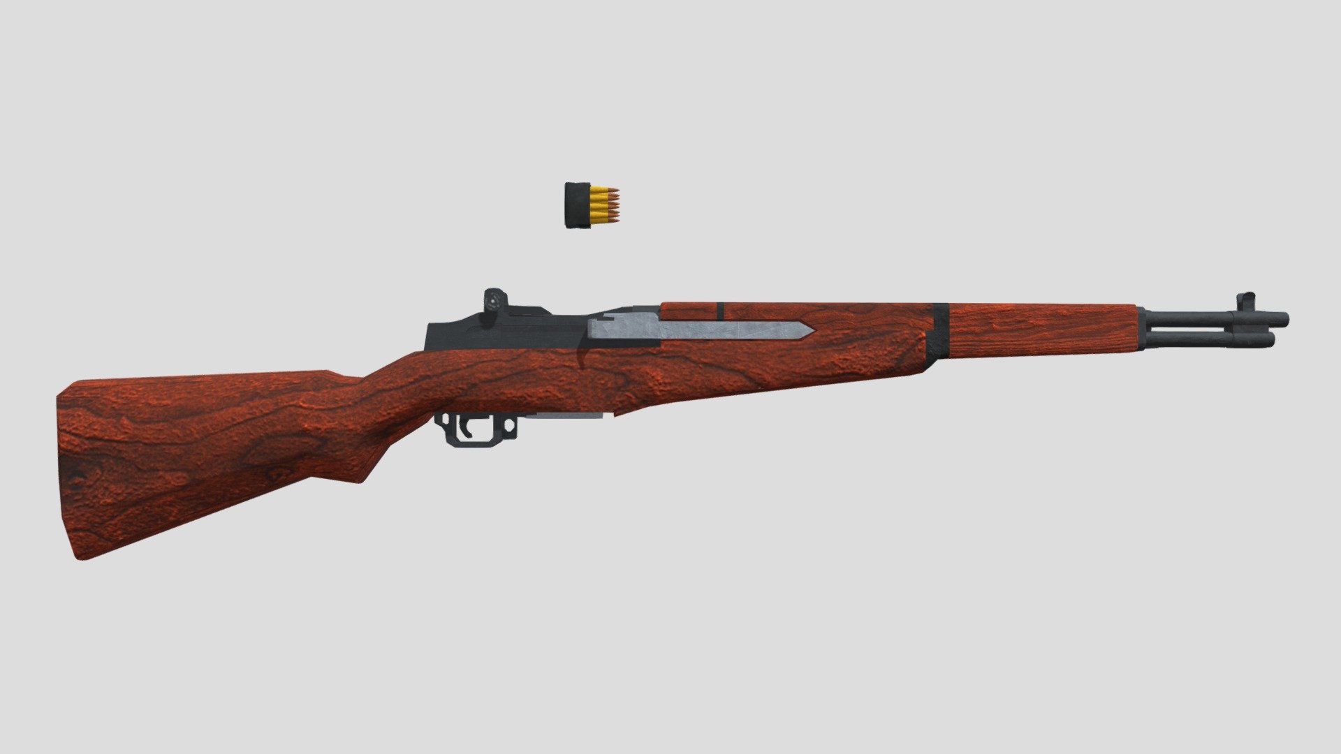 M1 Garand - 3D model by SkyBearer245 [21b4644] - Sketchfab