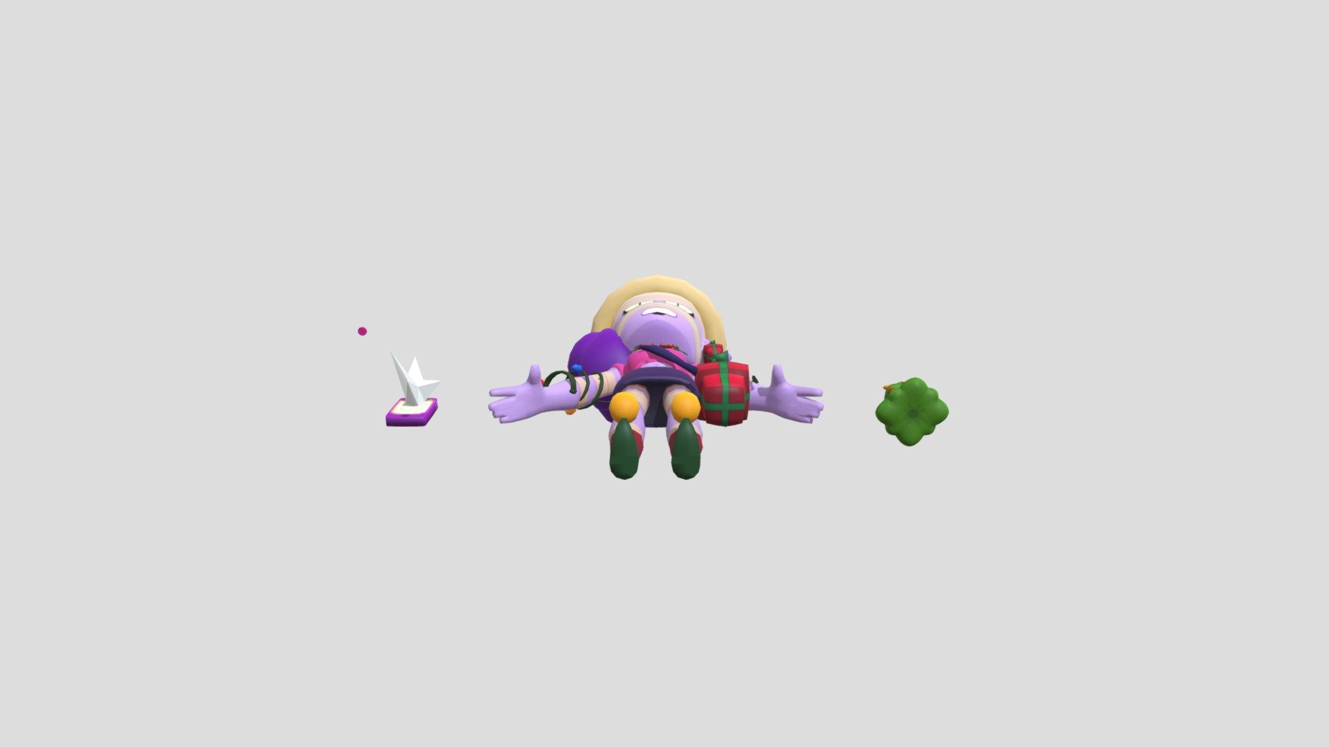 GIFT EMZ - Christmas Skin By Me - 3D model by Daviwow [21b4d2c] - Sketchfab
