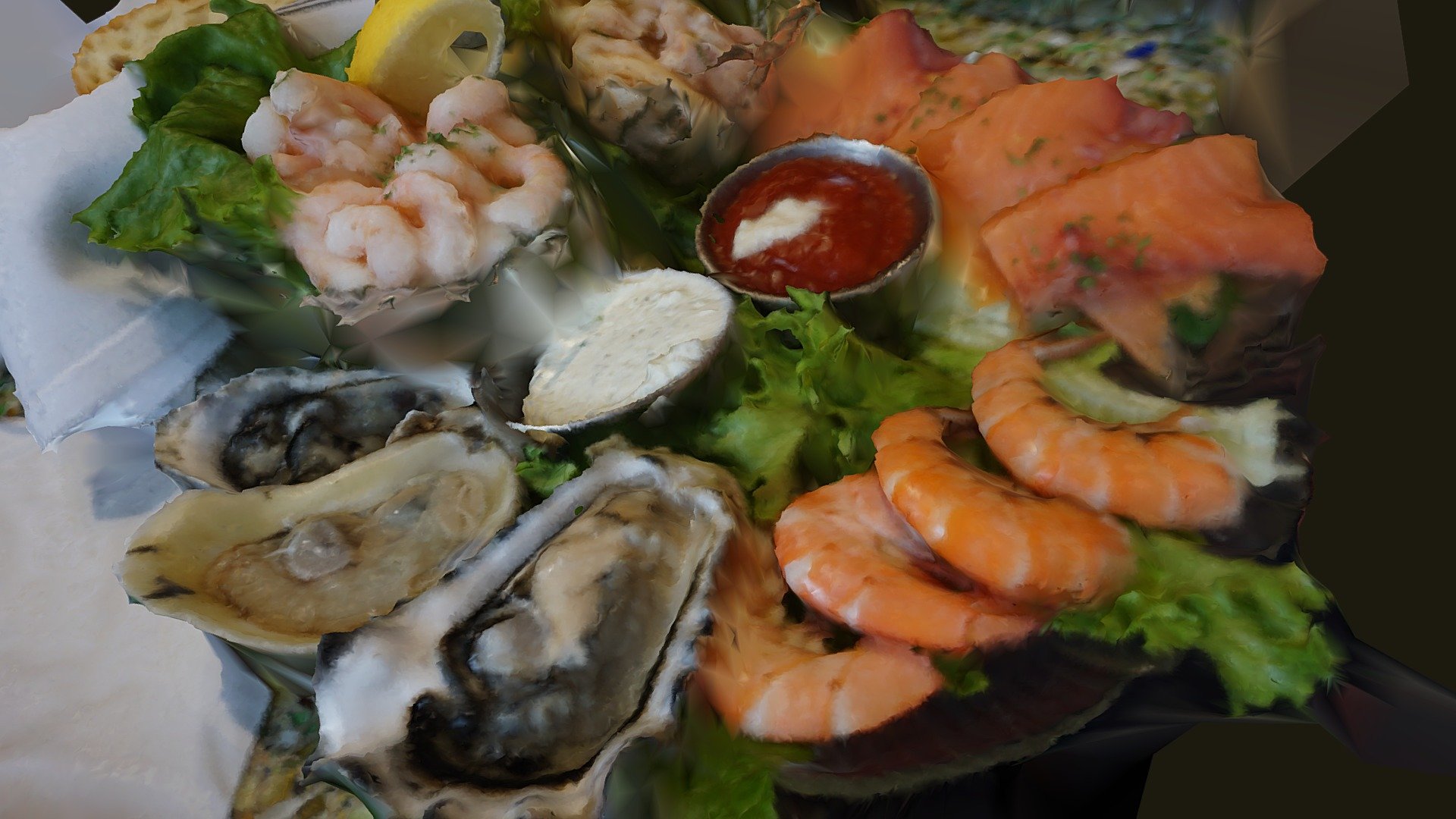 Seafood Combination Plate - 3D model by John Toeppen (@toeppen ...