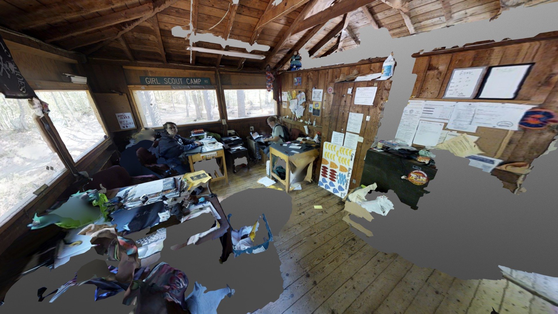 Girl Scout Camp Administration Office - Buy Royalty Free 3D model by ...