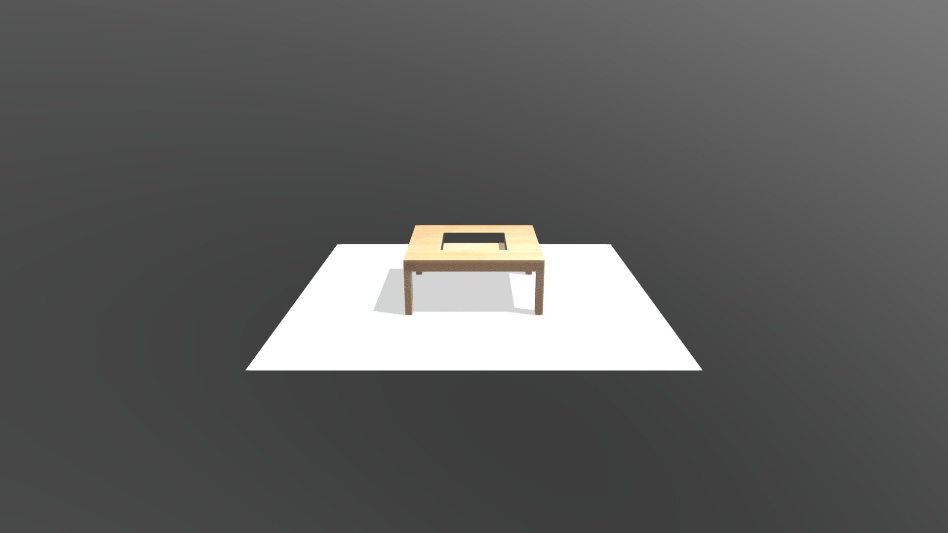 Work 1 - Table - 3D model by aomikki [21b8f93] - Sketchfab