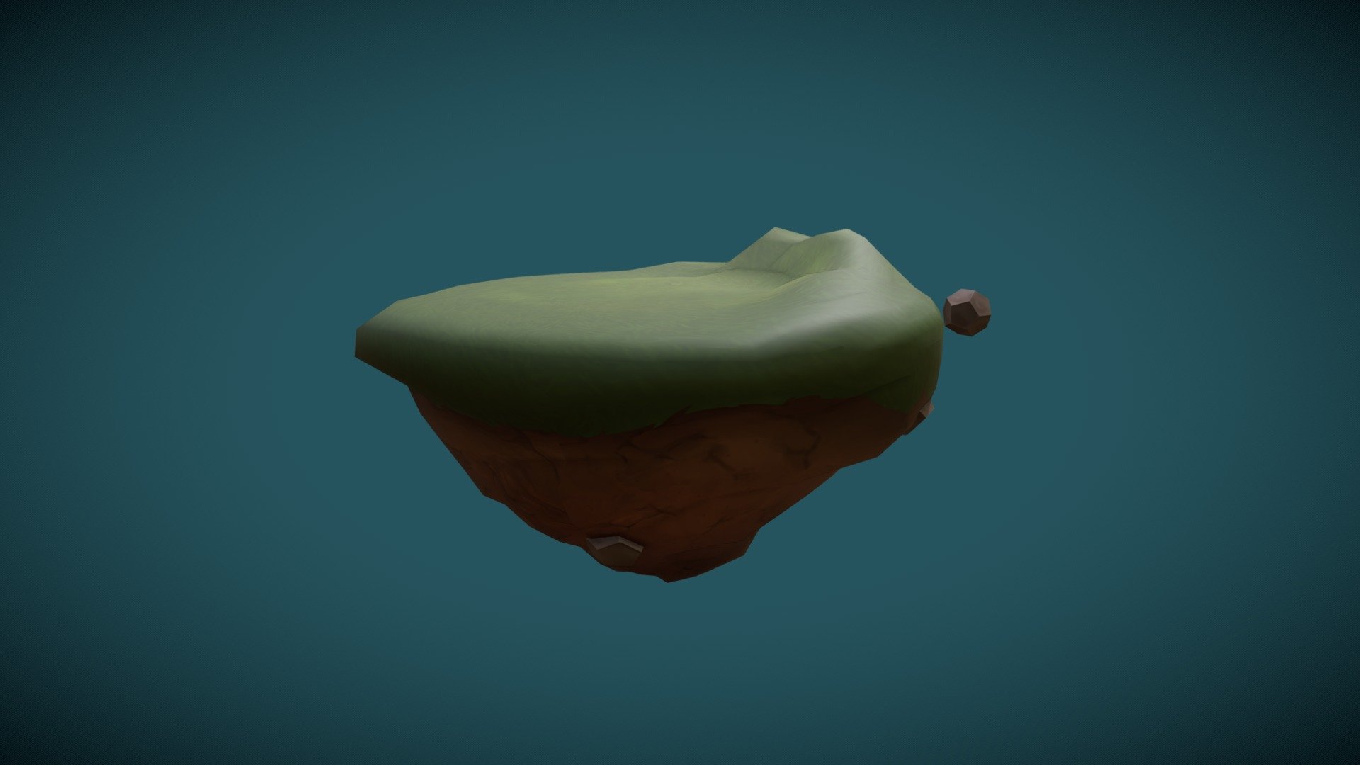 Stylized Floating Island - 3D model by kimlin [21bc082] - Sketchfab