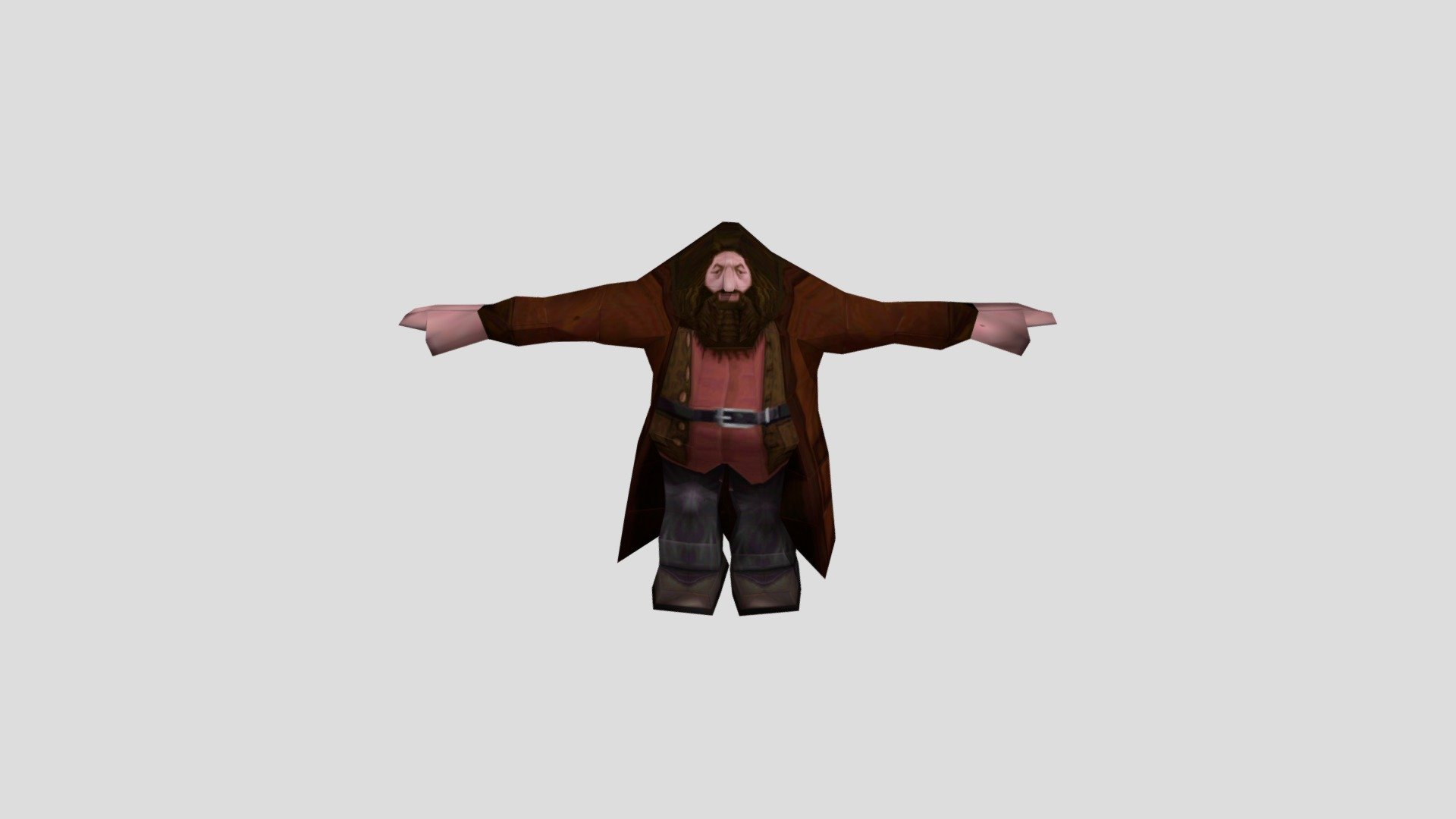 hagrid - Download Free 3D model by rogeriofsalves1 [21bc538] - Sketchfab